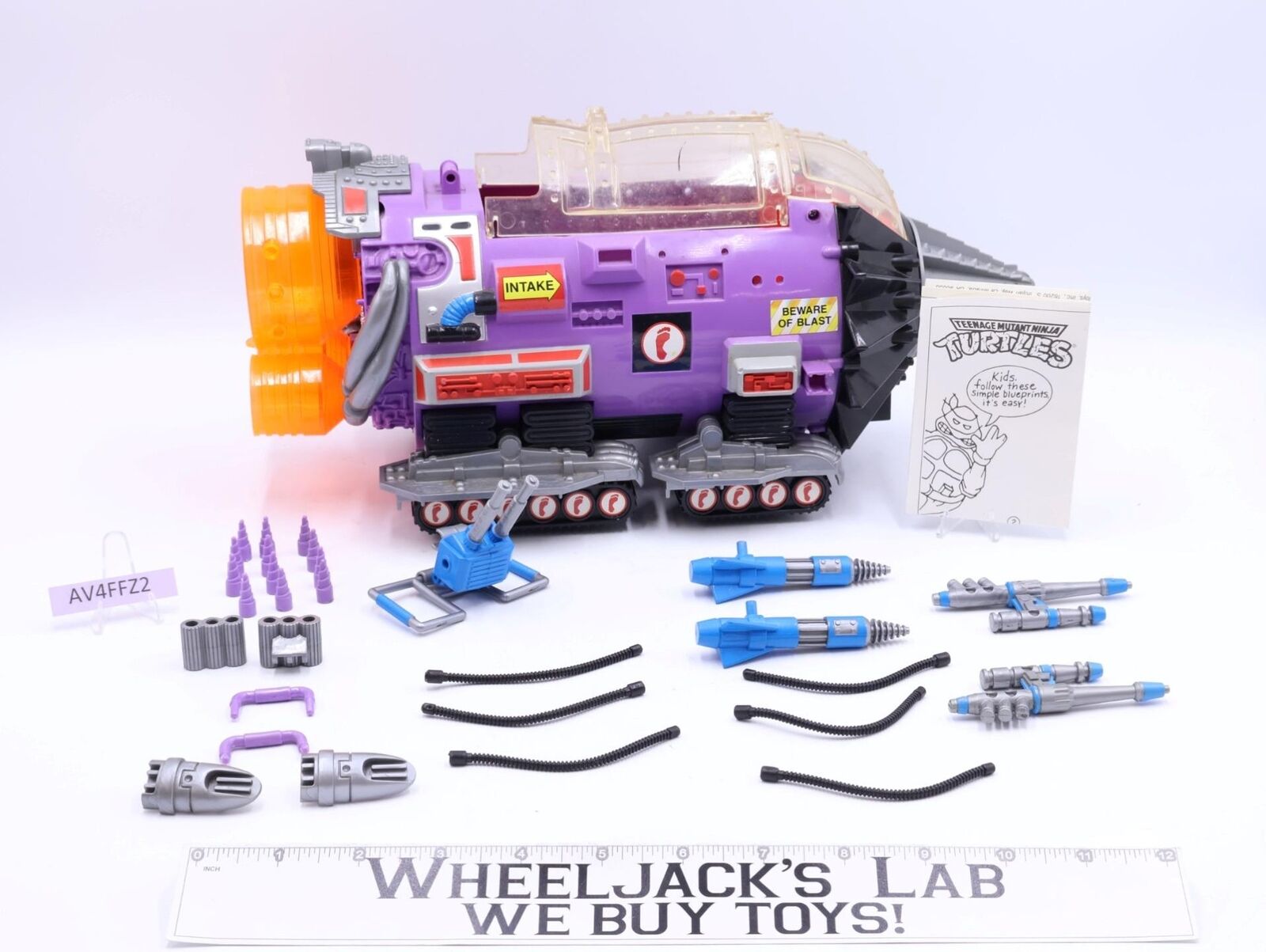 Module Drill 100% Complete Teenage Mutant Ninja Turtles TMNT 1990 ...