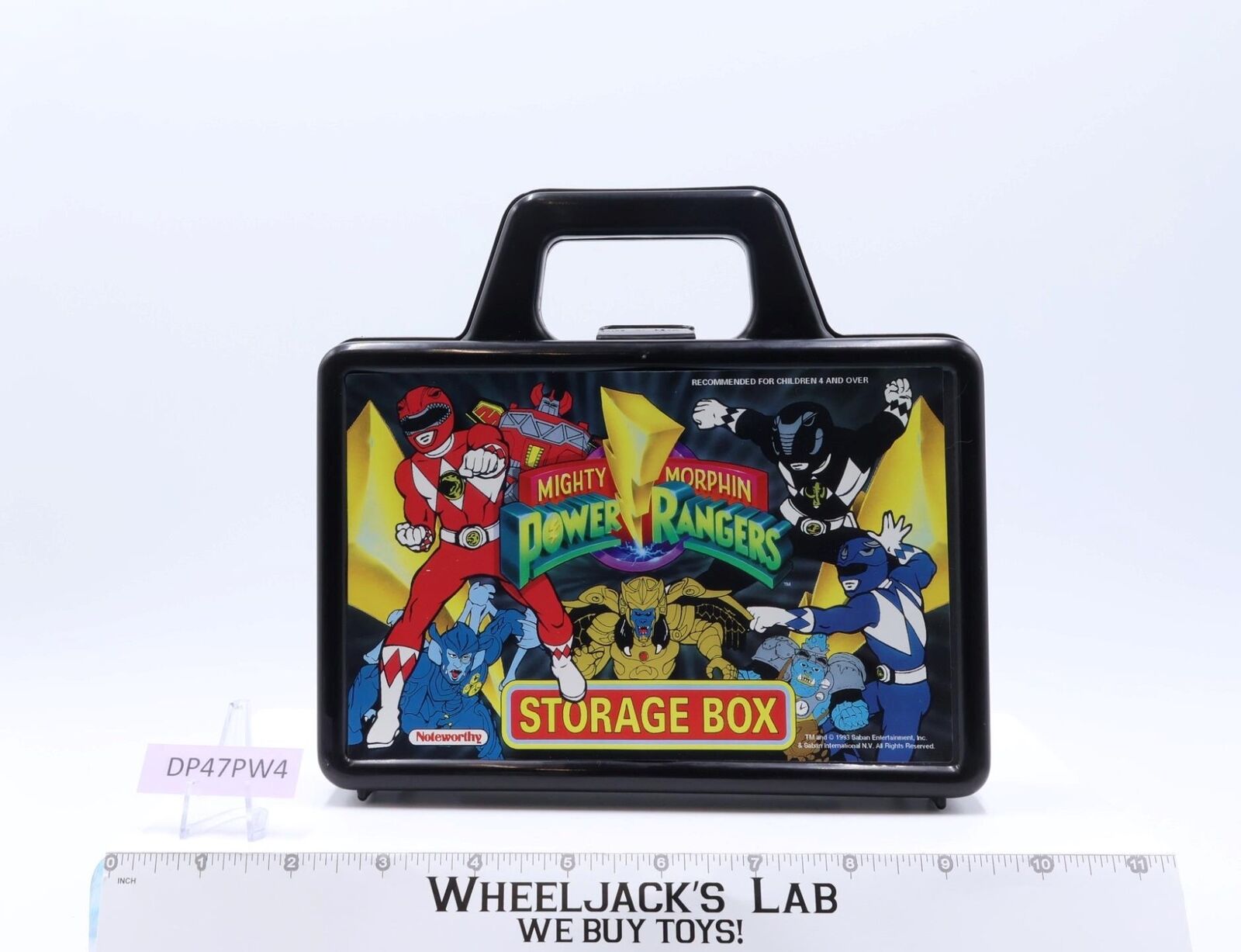 Storage Box Mighty Morphin Power Rangers 1993 Noteworthy - Wheeljack's Lab