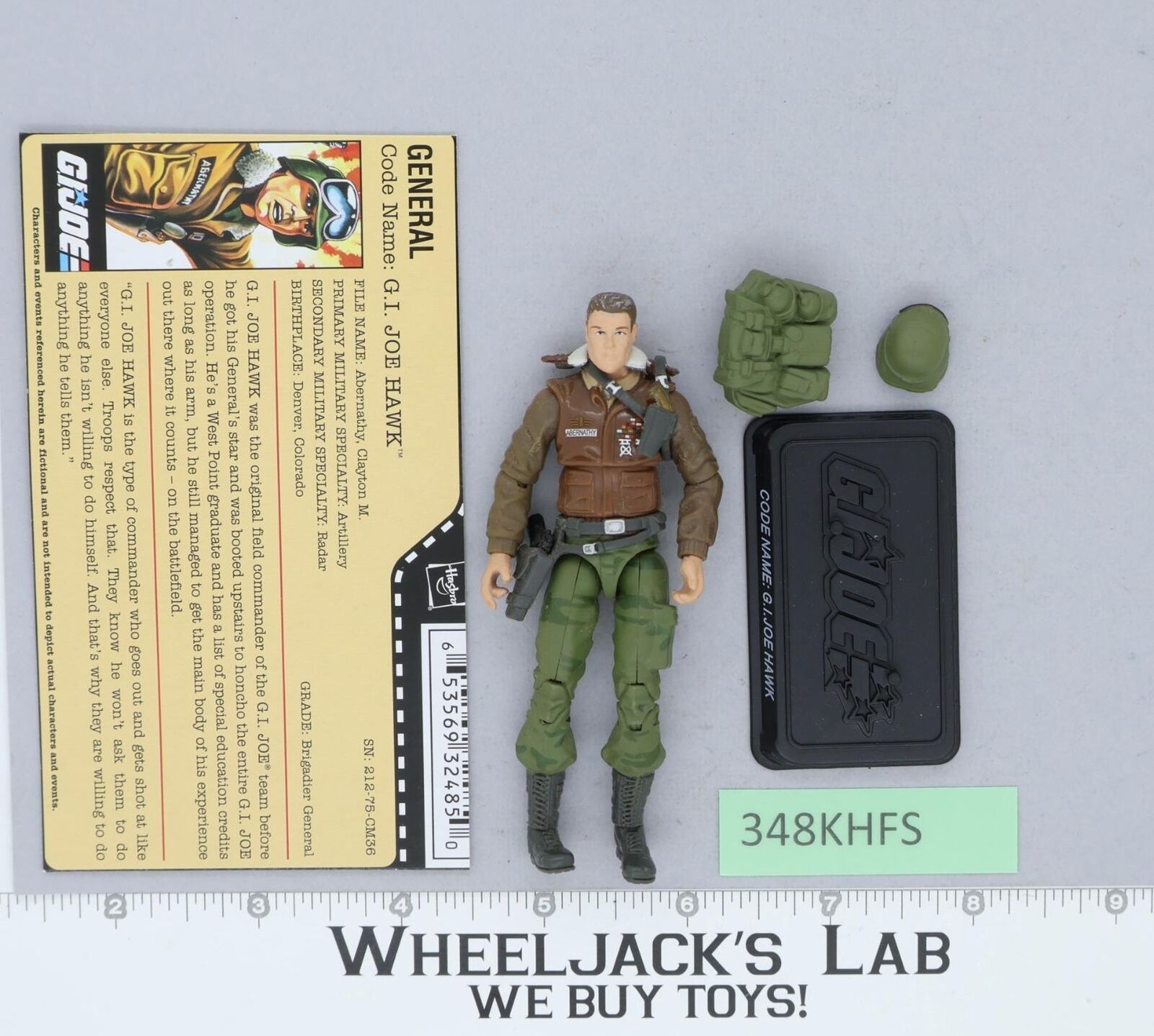 G.I. Joe Hawk v3 100% Complete GI Joe 25th Anniversary 2008 Hasbro ...