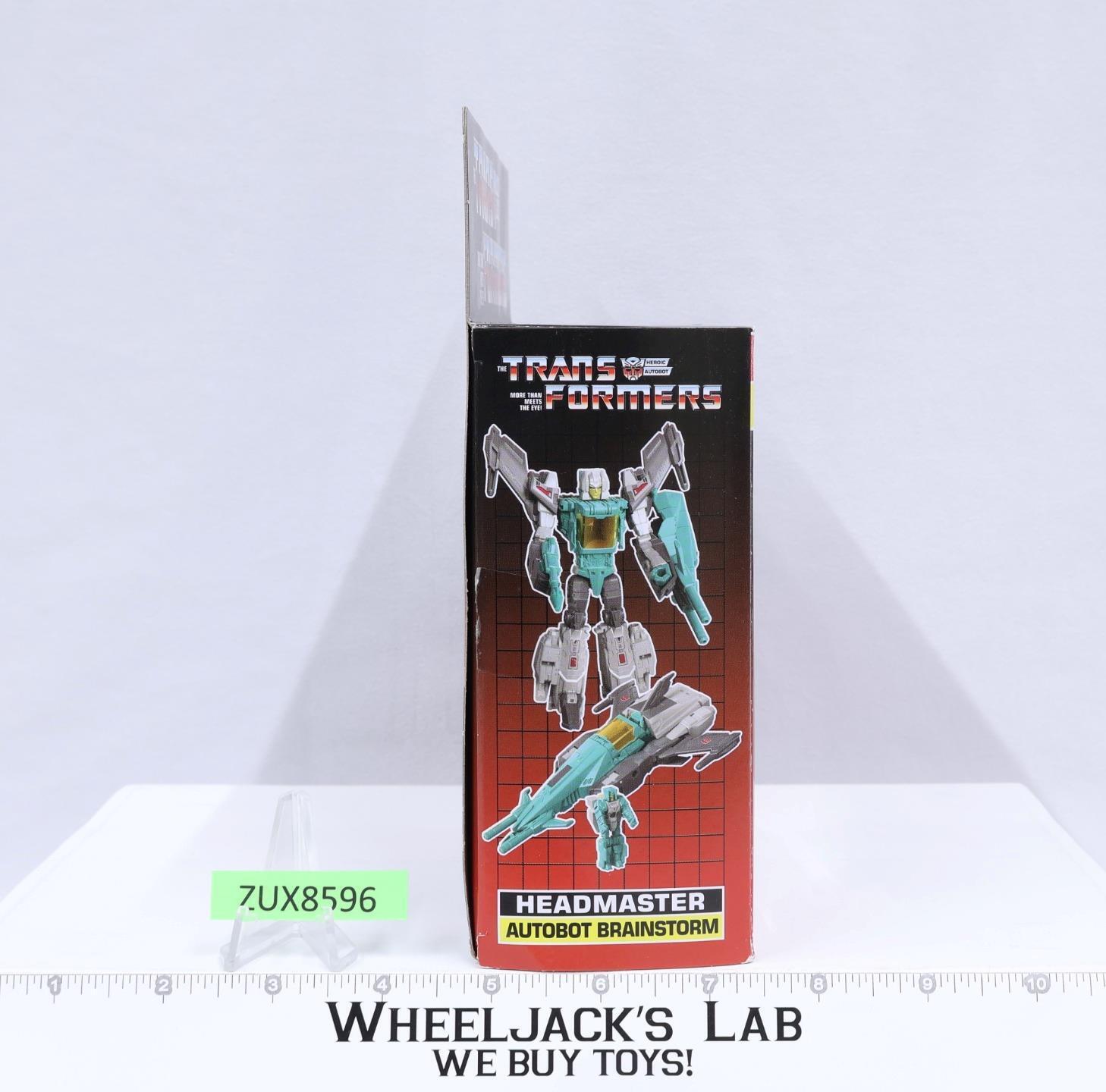 Brainstorm Headmaster 100% Complete Transformers Reissue 2020 Hasbro ...