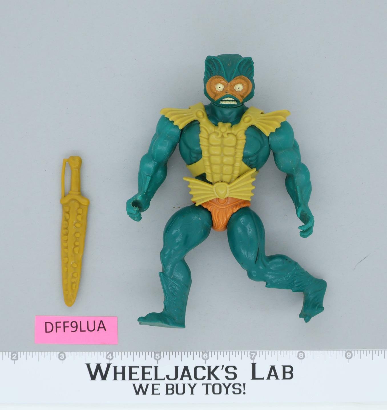 Mer-Man 100% Complete He-Man Masters of the Universe MOTU Mattel 1982 ...