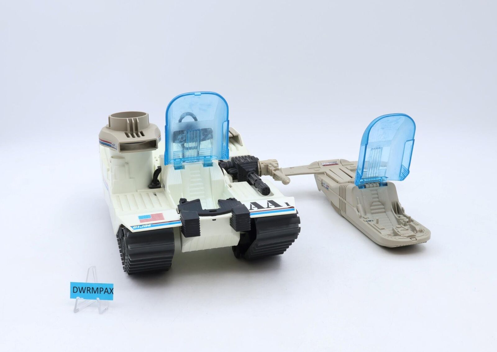 Avalanche Snow Tank 100% Complete G.I. Joe 1990 Vintage Vehicle Hasbro ...