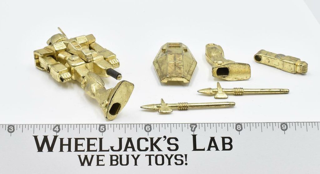 Metallic Gold RX-78-2 Gundam 2001 Bandai Die-Cast Metal Action Figure ...