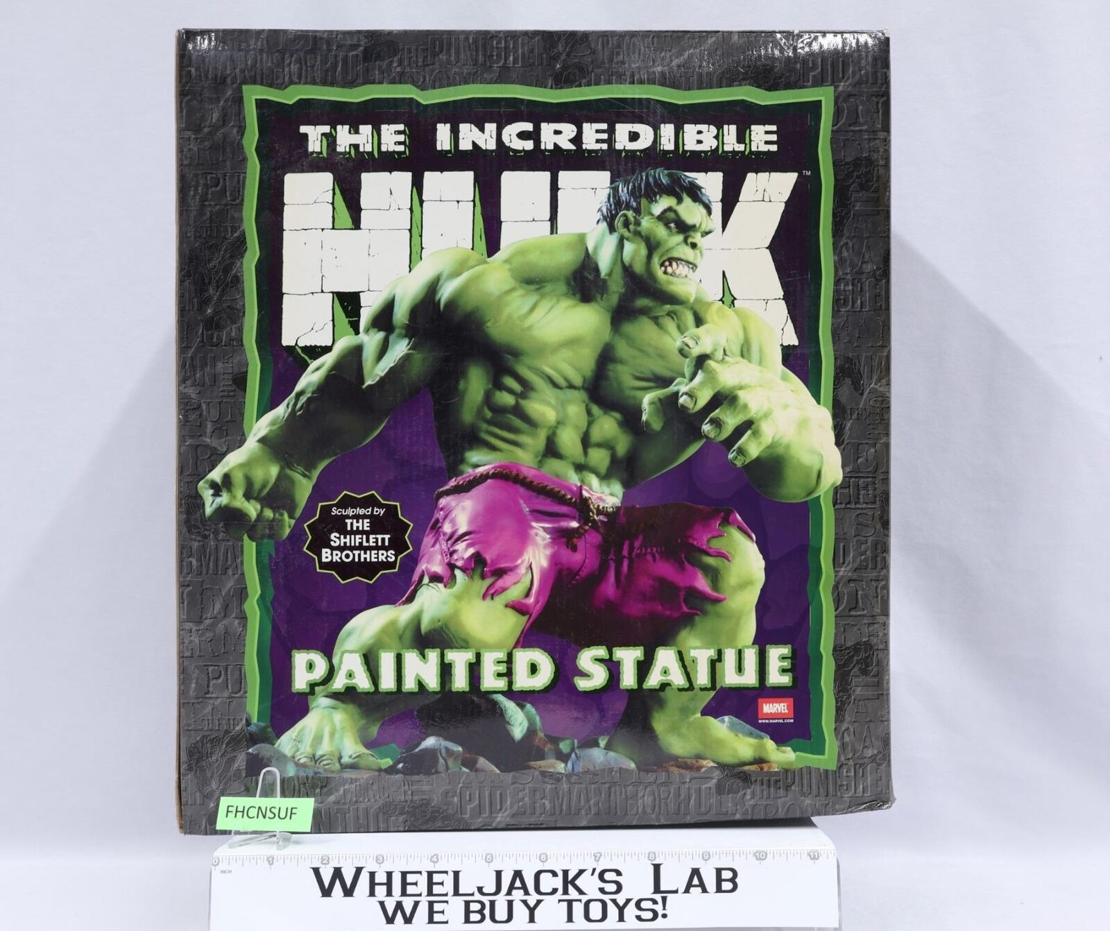 The Incredible Hulk Marvel Comics 2002 Bowen Designs 12" Painted Statue ...