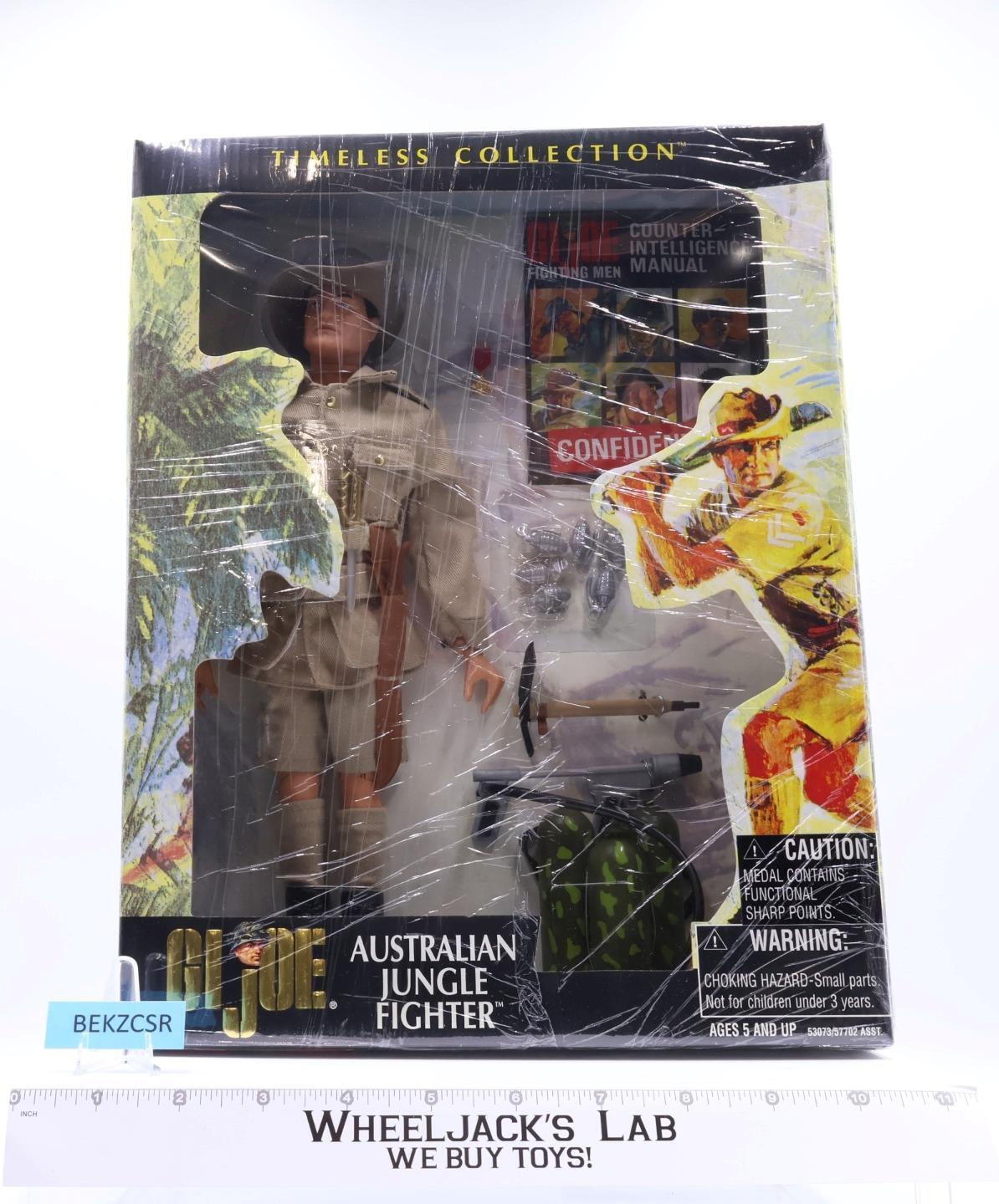 Australian Jungle Fighter GI Joe Timeless Collection MISB NEW Hasbro ...