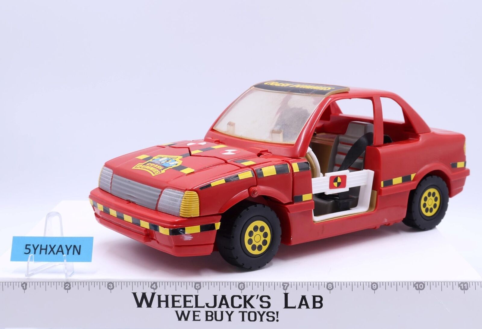 Crash Car 100% Complete Crash Dummies 1992 Tyco Action Figure Vehicle ...