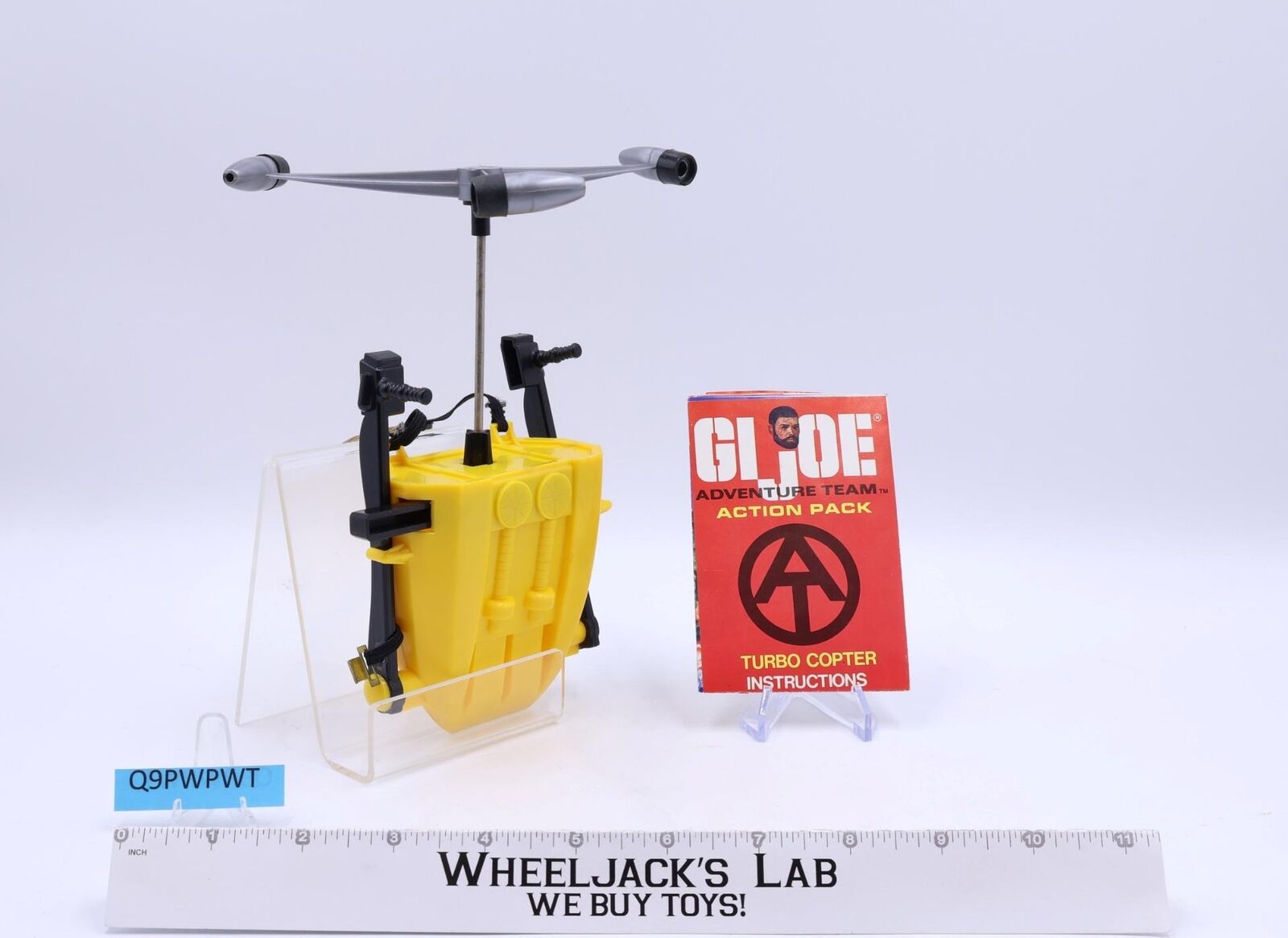 Turbo Copter GI Joe Adventure Team Action Pack 1972 Hasbro Vintage ...