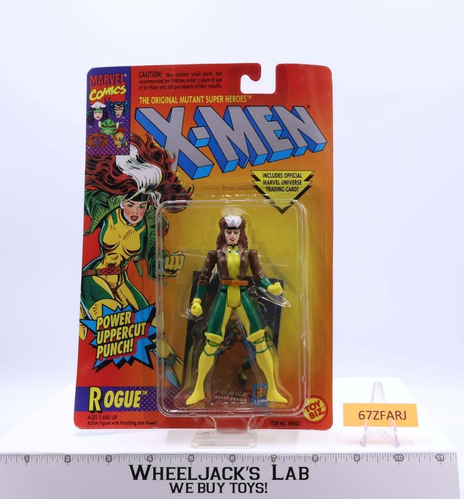 Rogue w/ Power Uppercut Punch X-Men 1994 Marvel Comics NEW MOSC ...