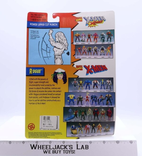 Rogue w/ Power Uppercut Punch X-Men 1994 Marvel Comics NEW MOSC ...