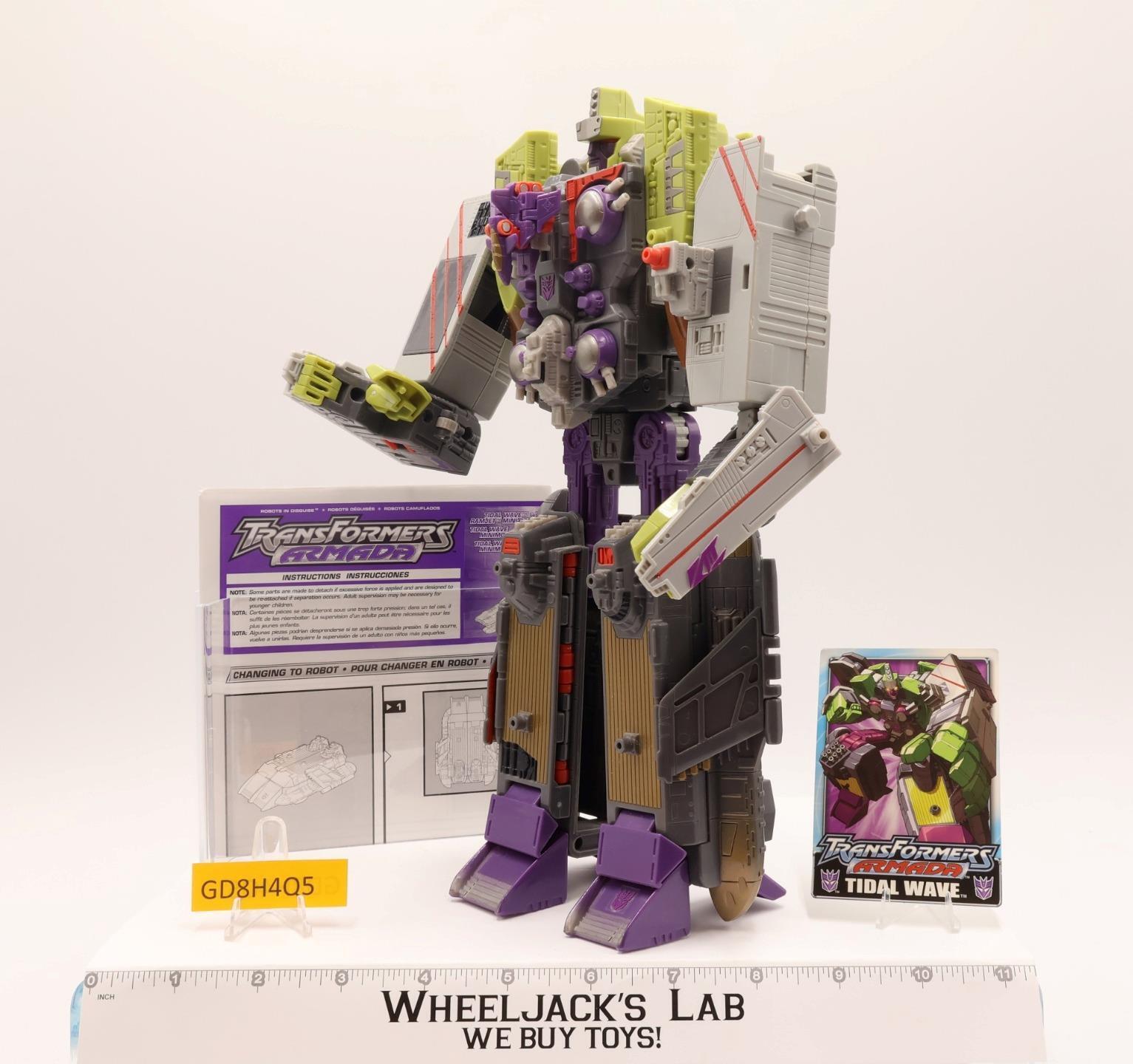 Tidal Wave Giga-Con Transformers Armada 2003 Hasbro Action Figure ...