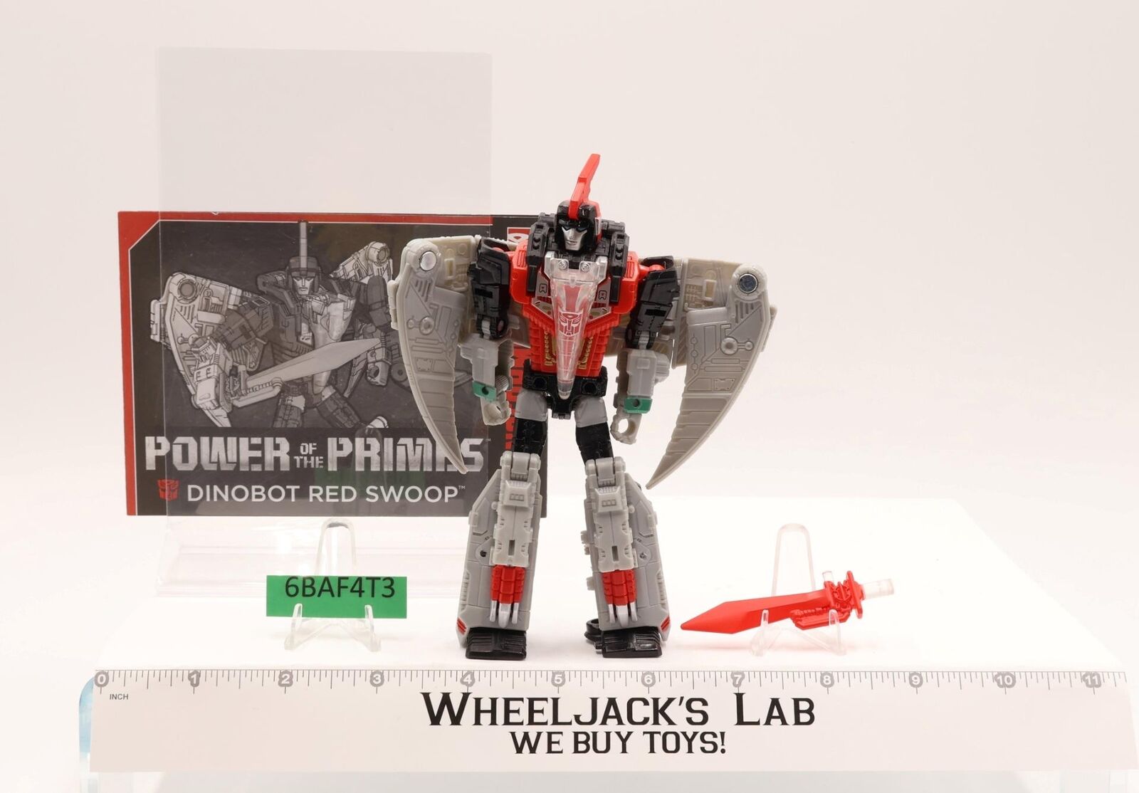 Dinobot Red Swoop POTP Transformers Generations Selects 2018 Hasbro ...