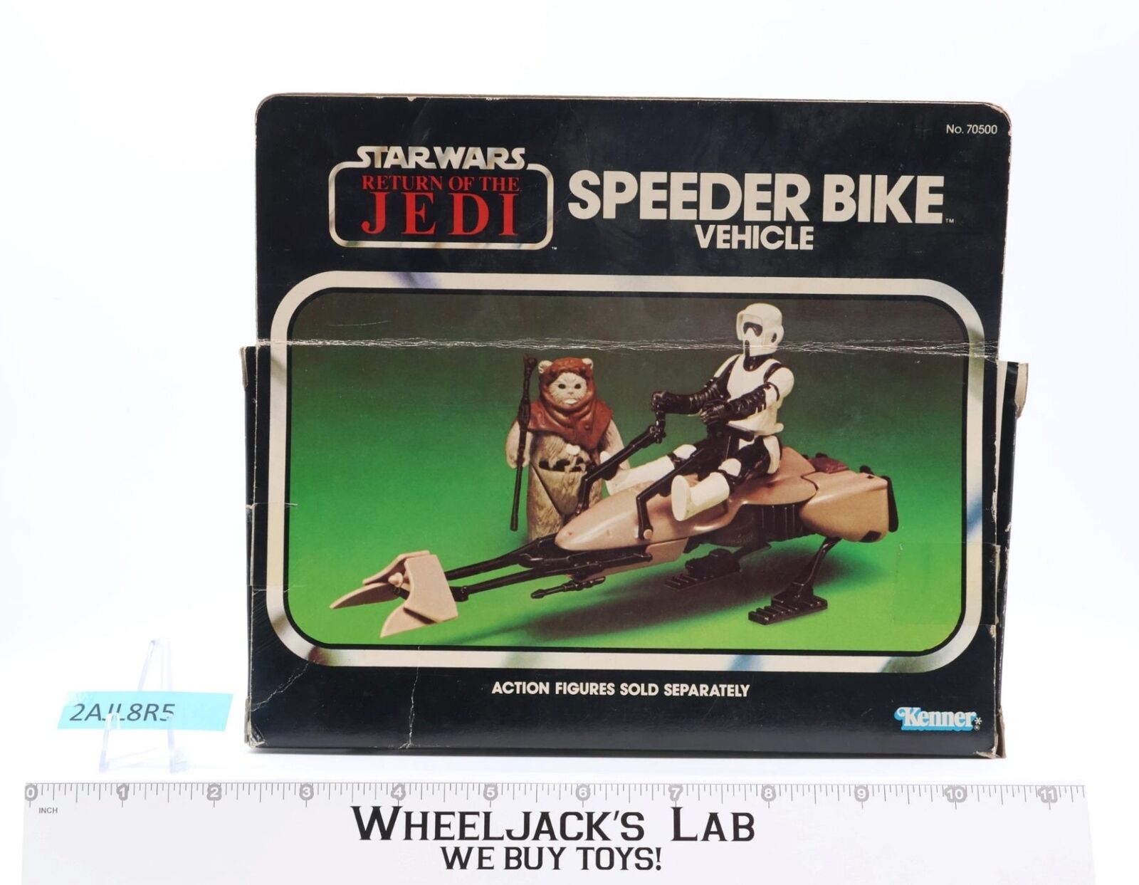 Speeder Bike 100% Complete W/Box Star Wars ROTJ Kenner 1983 Vehicle - Wheeljack's Lab