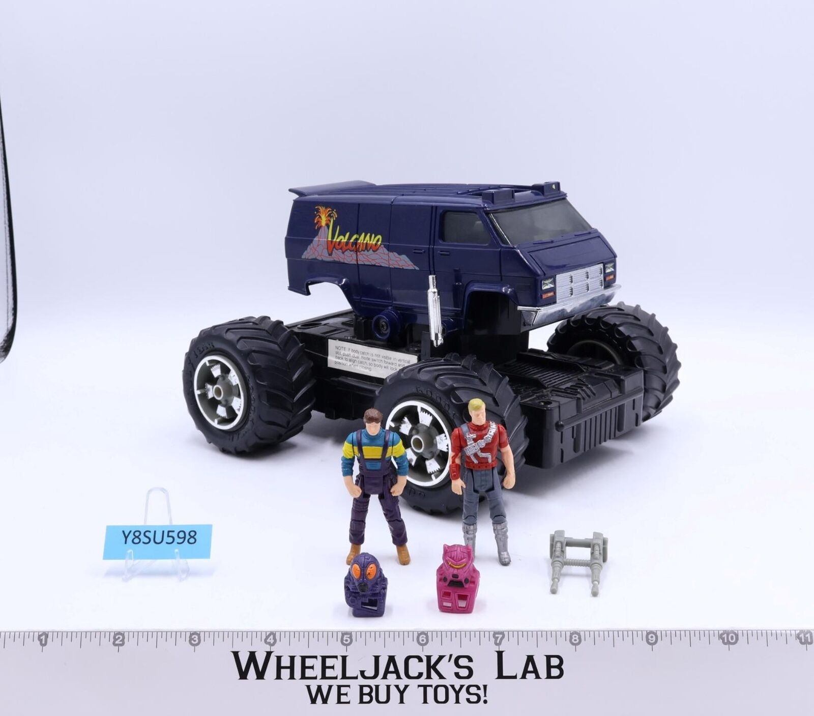 Volcano W/Trakker & LaFleur MASK M.A.S.K. 1986 Kenner Action Figure ...