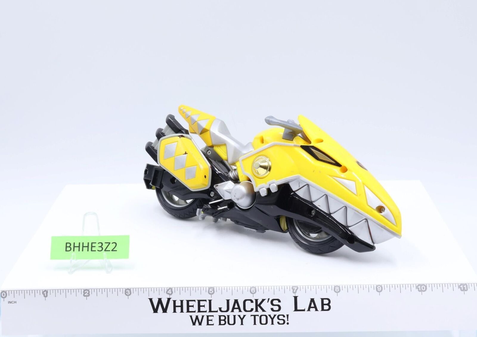 Yellow Raptor Morpher Toys Dino Power Rangers Thunder 2003 Bandai ...