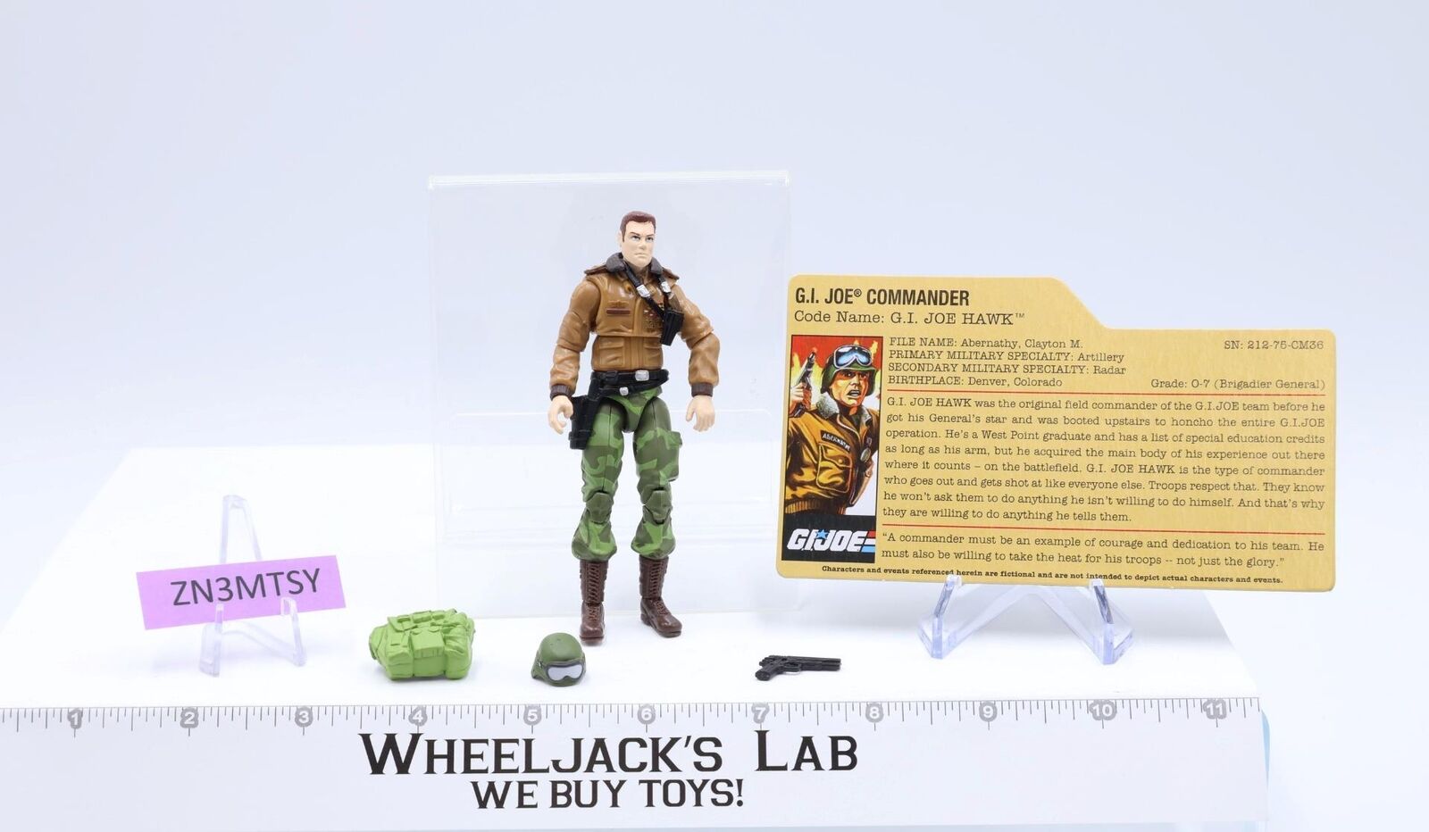 G.I. Joe Hawk v4 100% Complete GI Joe 25th Anniversary 2008 Hasbro ...