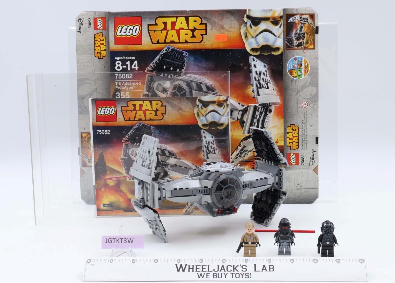 #75082 TIE Advanced Prototype 100% Complete Lego 2015 Star Wars Rebels ...