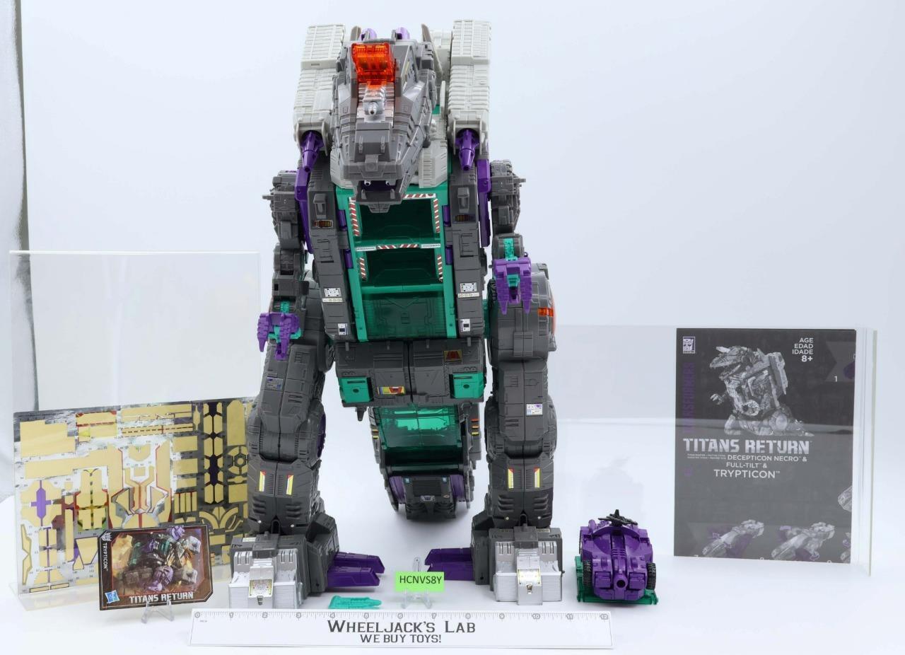 Trypticon 100% Complete Transformers Titans Return 2015 Hasbro Action ...