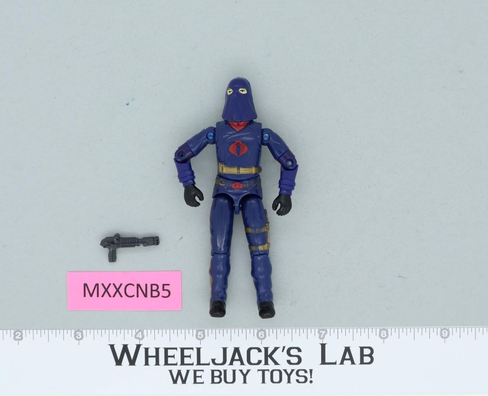 Cobra Commander V2 MAIL AWAY 100% Complete G.I. Joe 1984 Hasbro Vintage ...