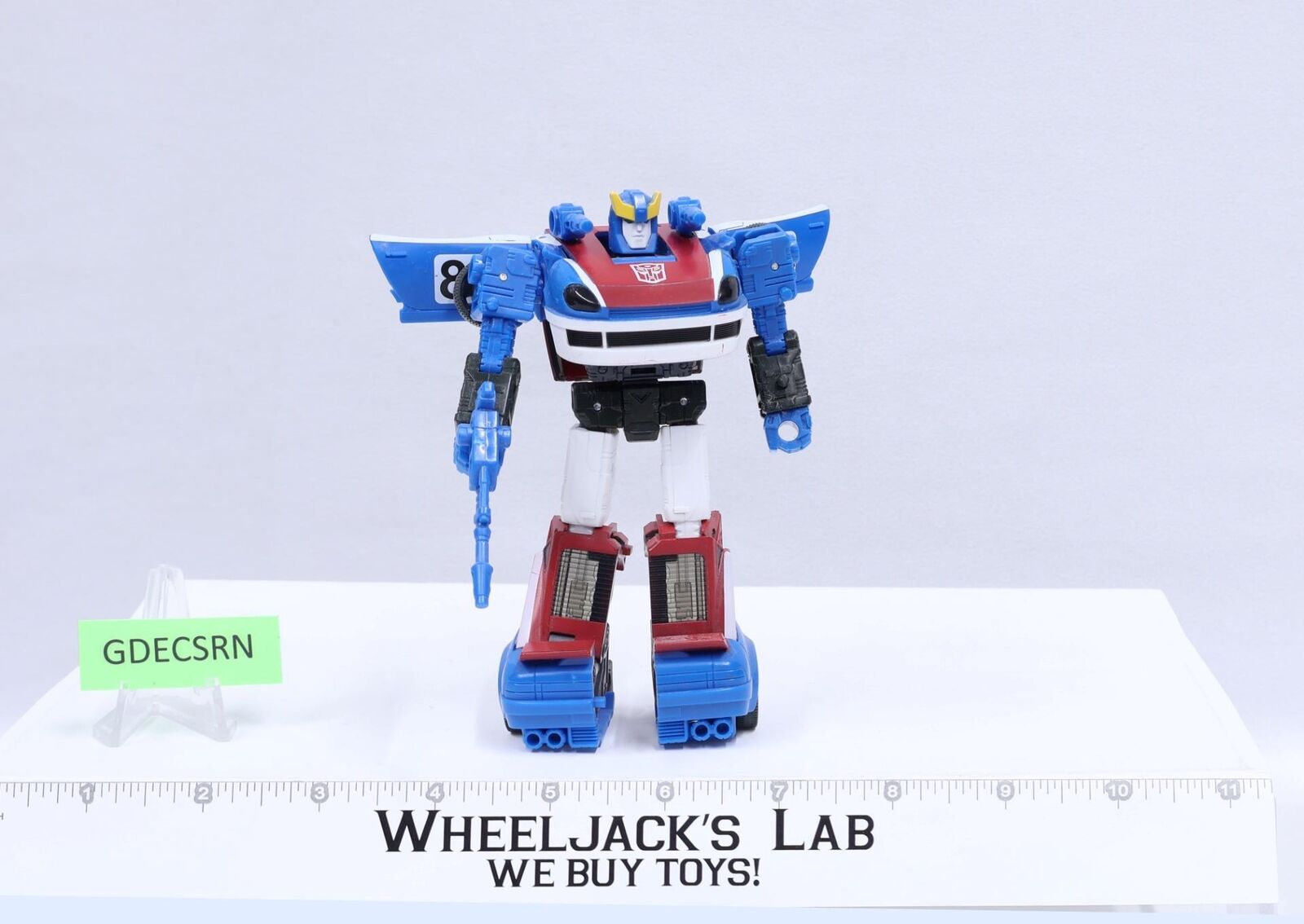 Smokescreen 100% Complete Transformers Earthrise WFC 2020 Hasbro Action ...