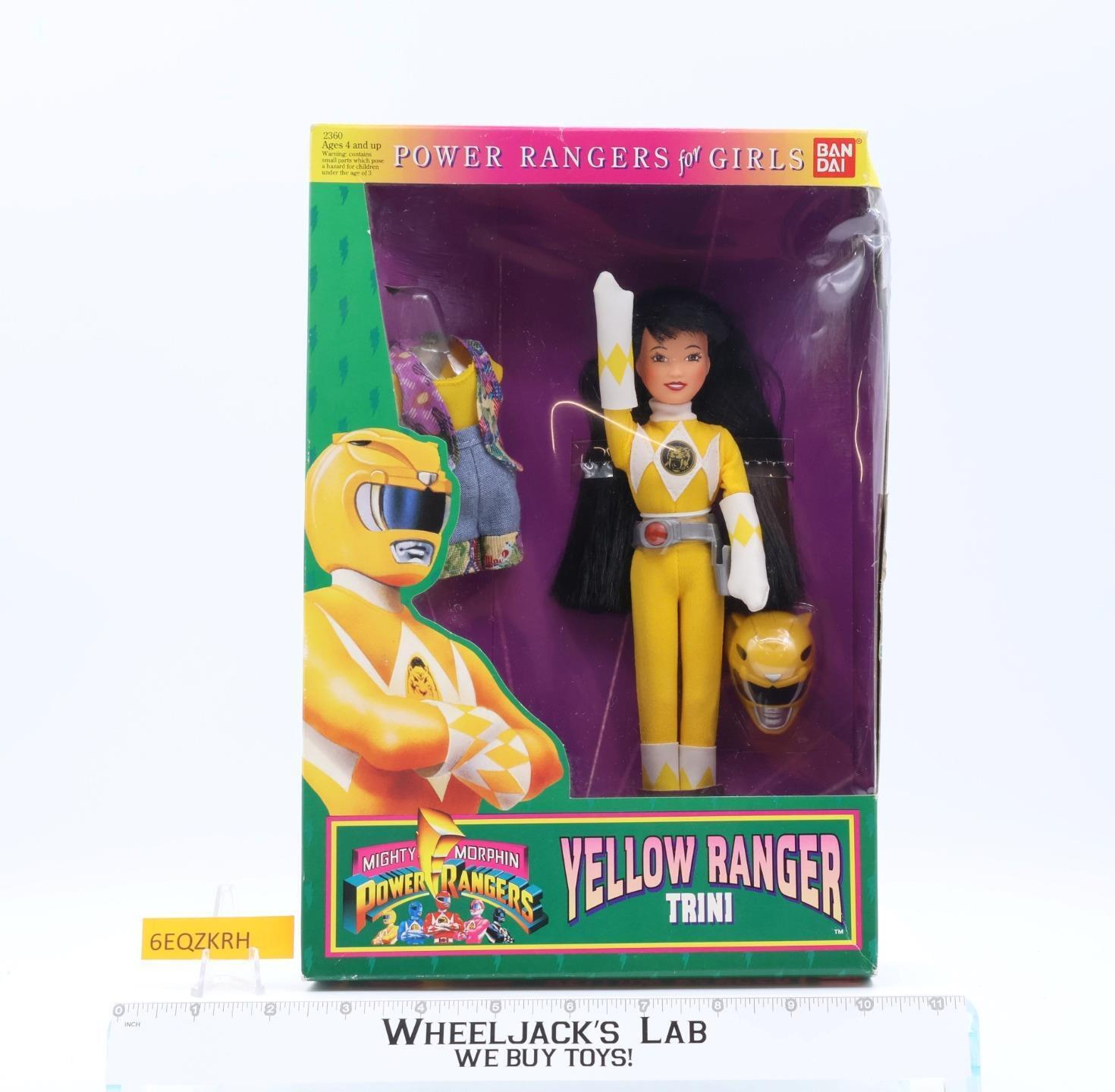 Trini Yellow Ranger Mighty Morphin Power Rangers 1994 Bandai NEW MISB ...