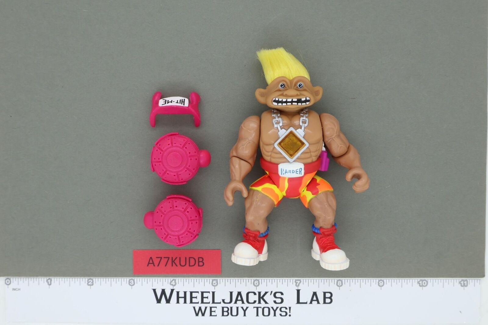 Angus The Prince of Punch Sports Heroes 100% Complete Stone Protectors ...