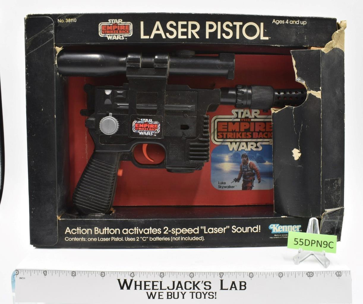 Luke Skywalker Laser Blaster Pistol Star Wars Empire Strikes Back 1978 ...