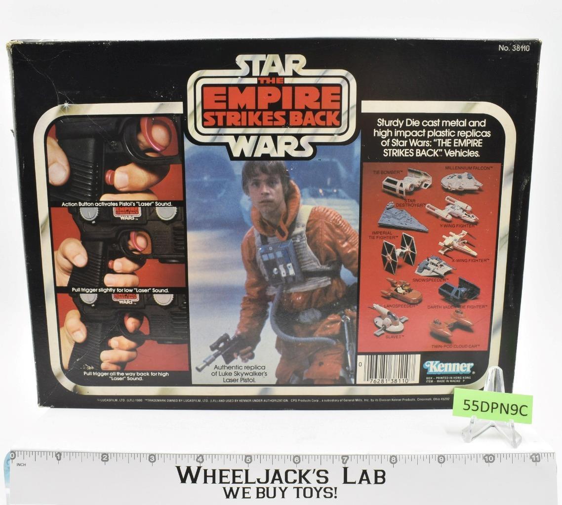 Luke Skywalker Laser Blaster Pistol Star Wars Empire Strikes Back 1978 ...