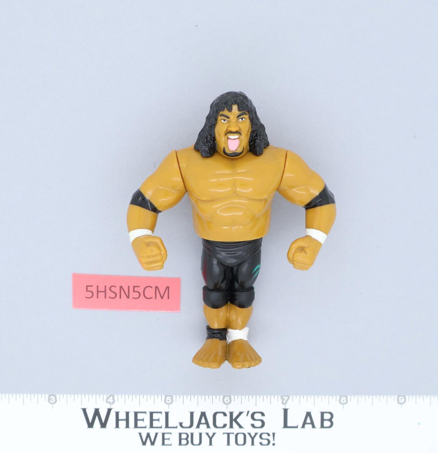 Samu of the Head Shrinkers Complete WWF Wrestling 1993 Hasbro Vintage ...