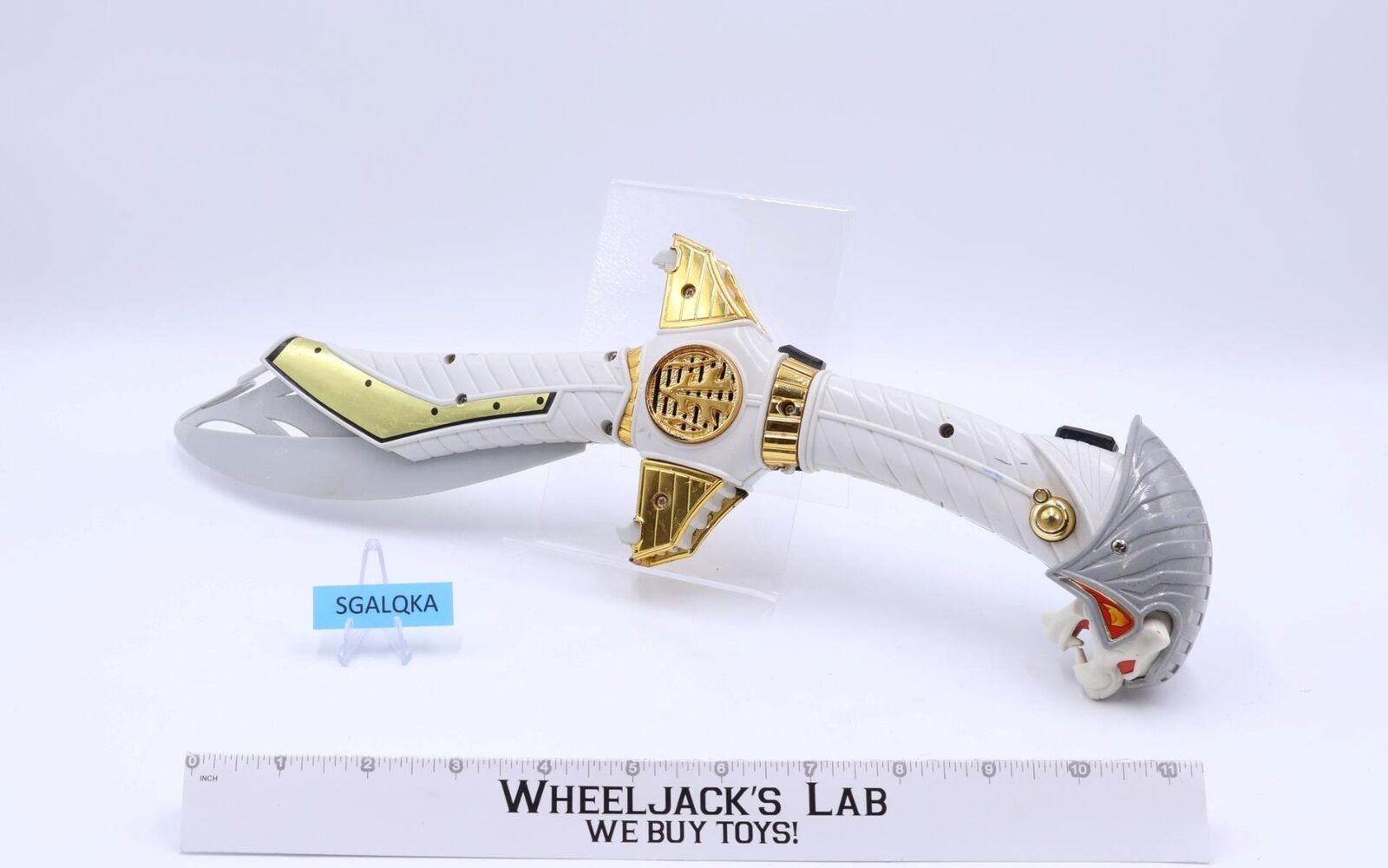 Saba Talking Tiger Sword Legacy 17" Power Rangers 1994 Bandai ...