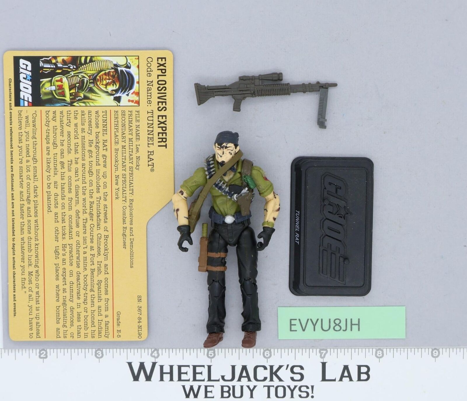Tunnel Rat v10 100% Complete GI Joe Comic Pack 2009 Hasbro Action ...