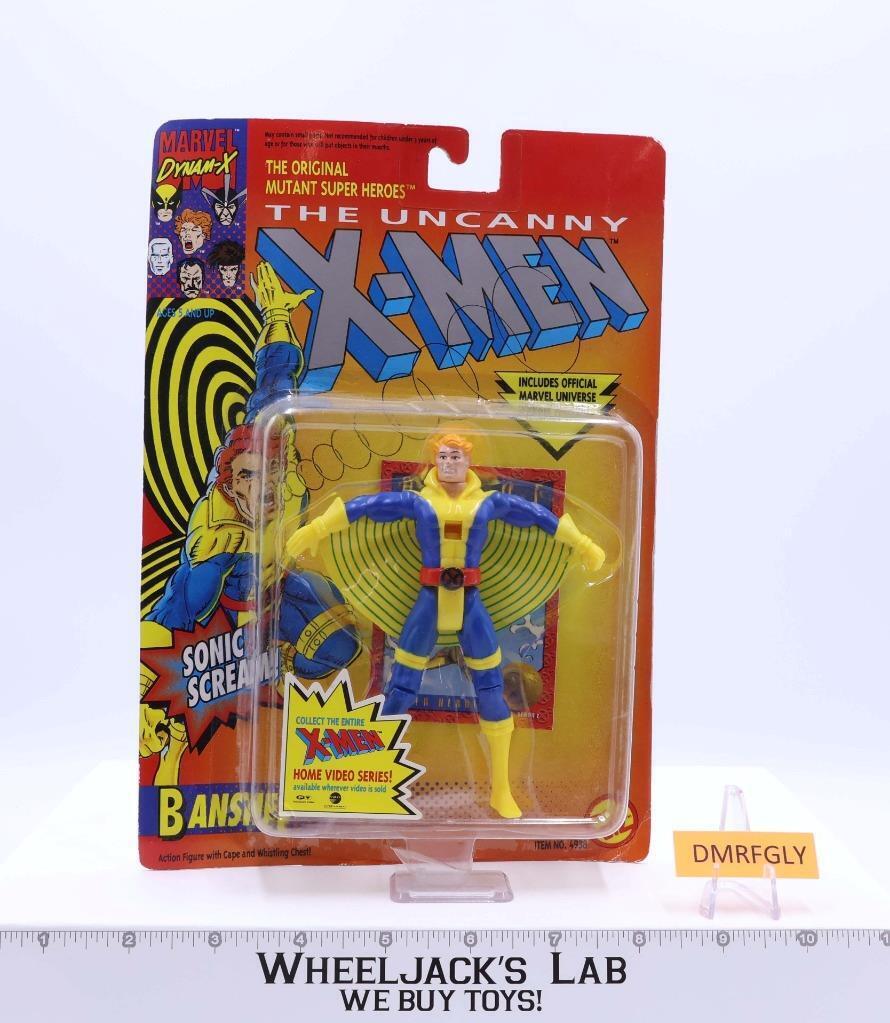 Banshee W/Sonic Scream X-Men 1992 Toy Biz TRADING CARD MOSC Action ...