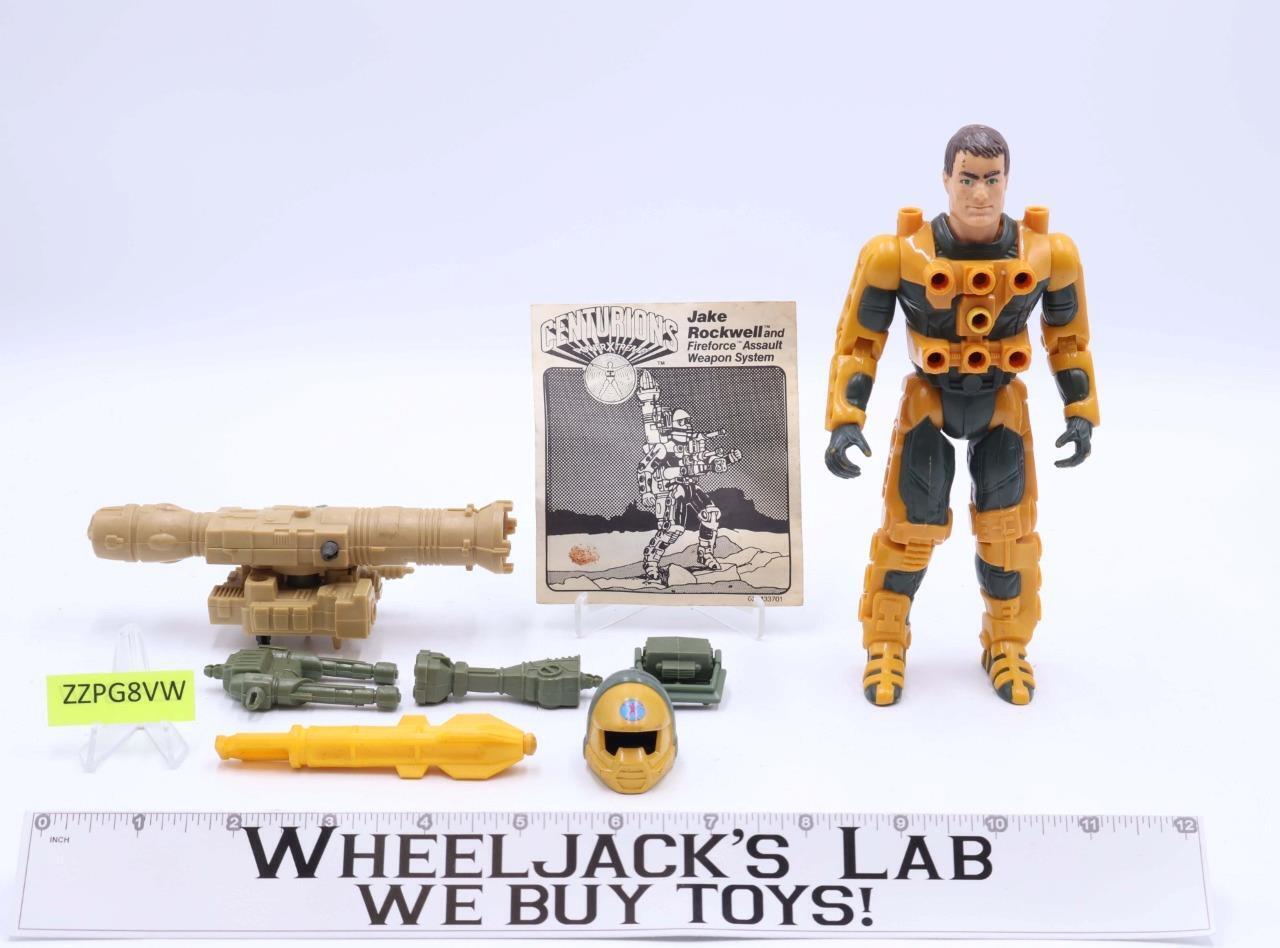Jake Rockwell W/ Fireforce Complete Centurions 1986 Kenner Vintage ...
