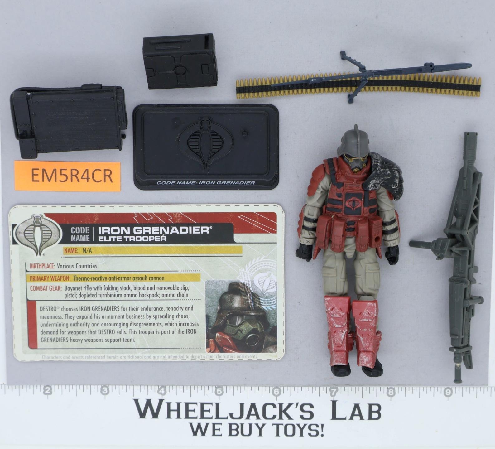 Iron Grenadier v8 GI Joe 30th Anniversary 2011 Hasbro Action Figure ...