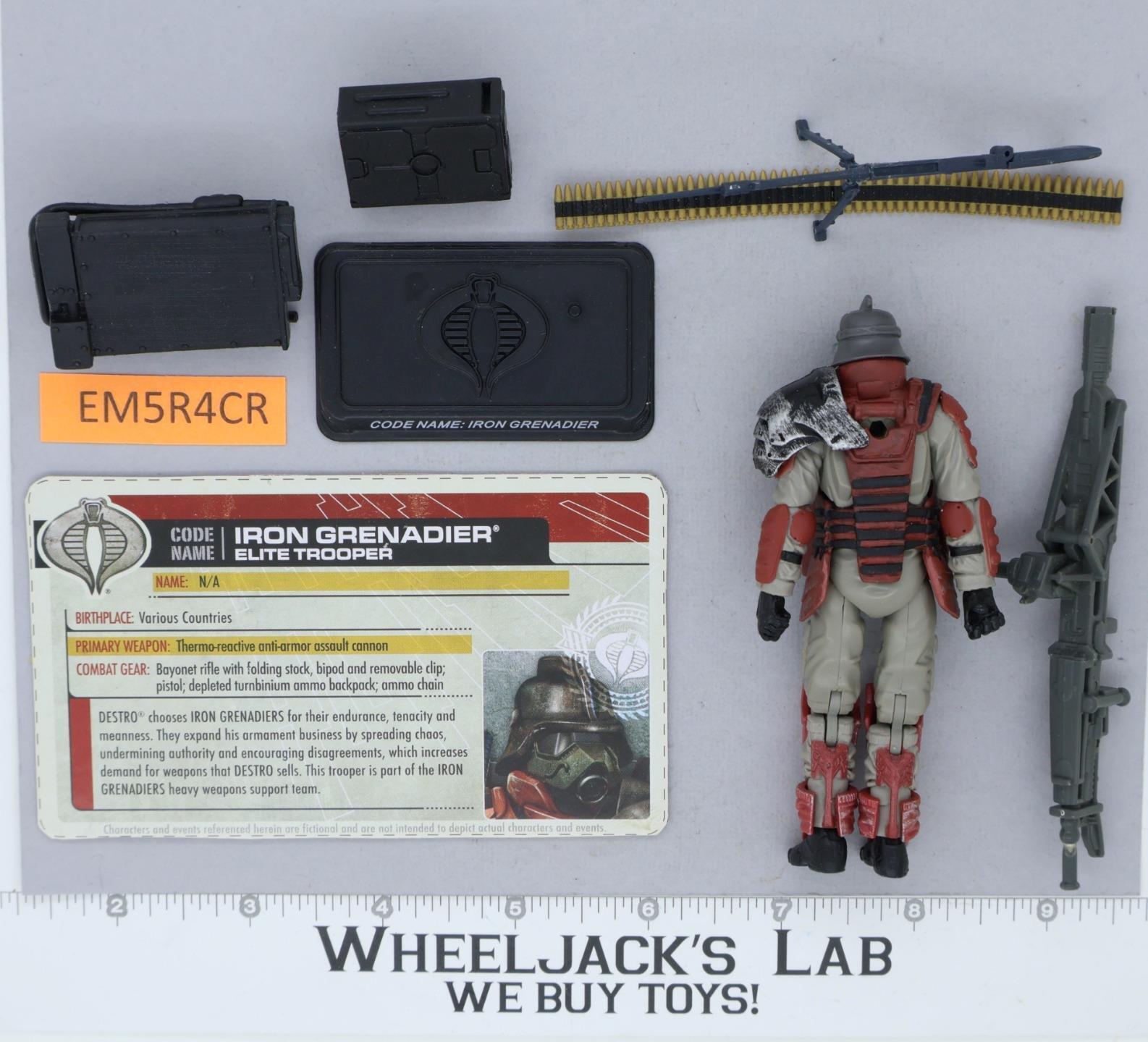 Iron Grenadier v8 GI Joe 30th Anniversary 2011 Hasbro Action Figure ...