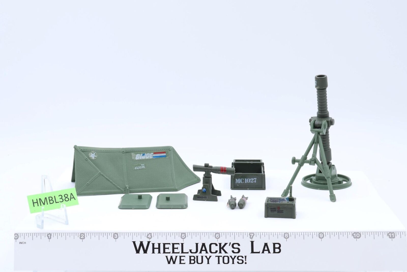 Forward Observer Unit 100% Complete 1985 GI Joe Hasbro Action Figure ...