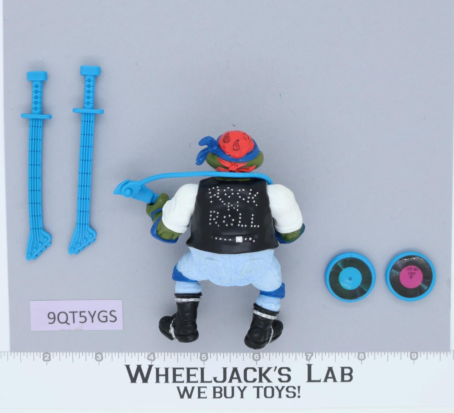 Classic Rocker Leo 100% Complete Teenage Mutant Ninja Turtle TMNT 1991 ...