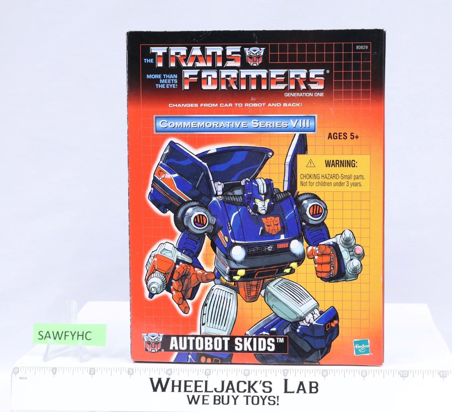 Autobot Skids Complete Commemorative Series Reissue Transformers 2002 ...
