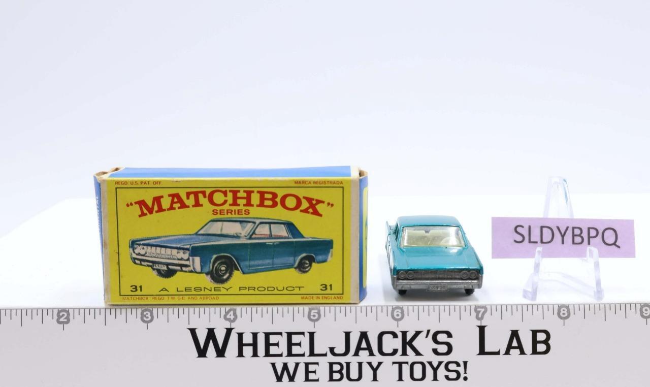Lincoln Continental 31 Lesney Matchbox Series 1960's Made In England ...