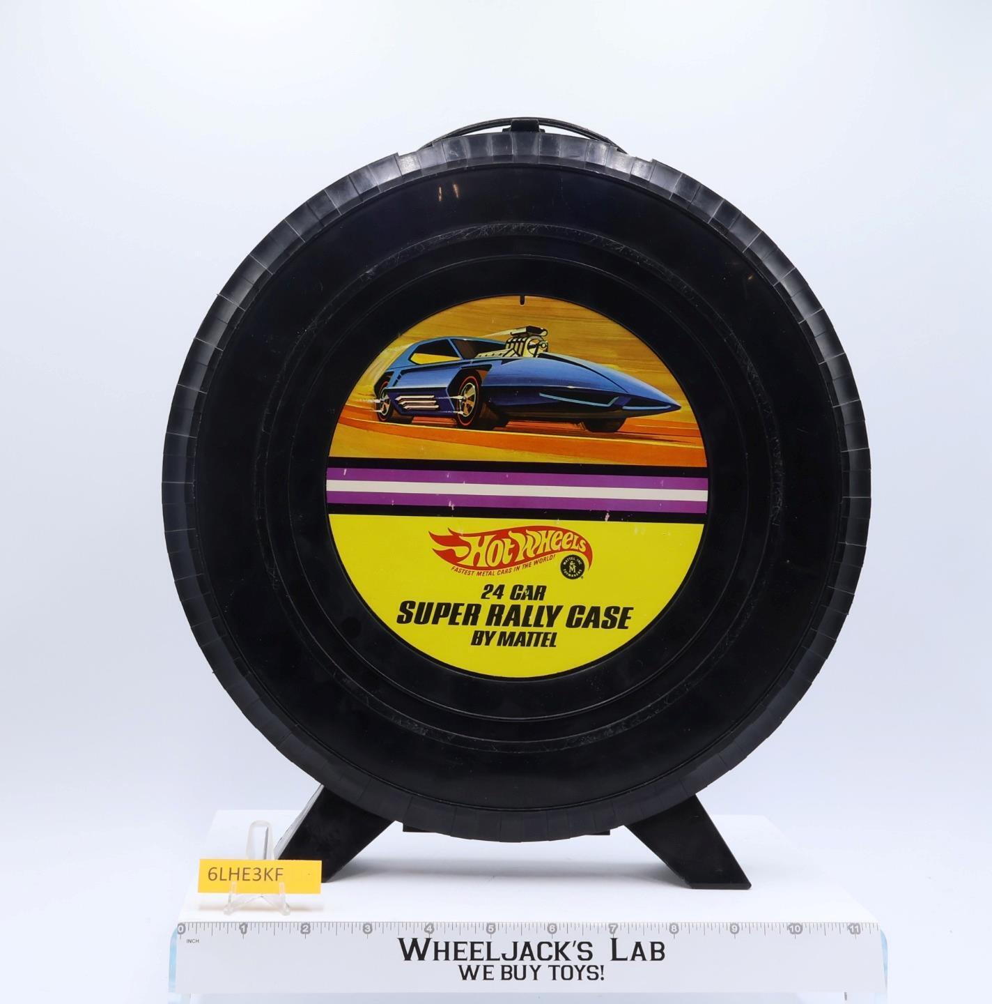 Hot Wheels Super Rally Case 24 Car Holder 1968 Mattel Vintage ...