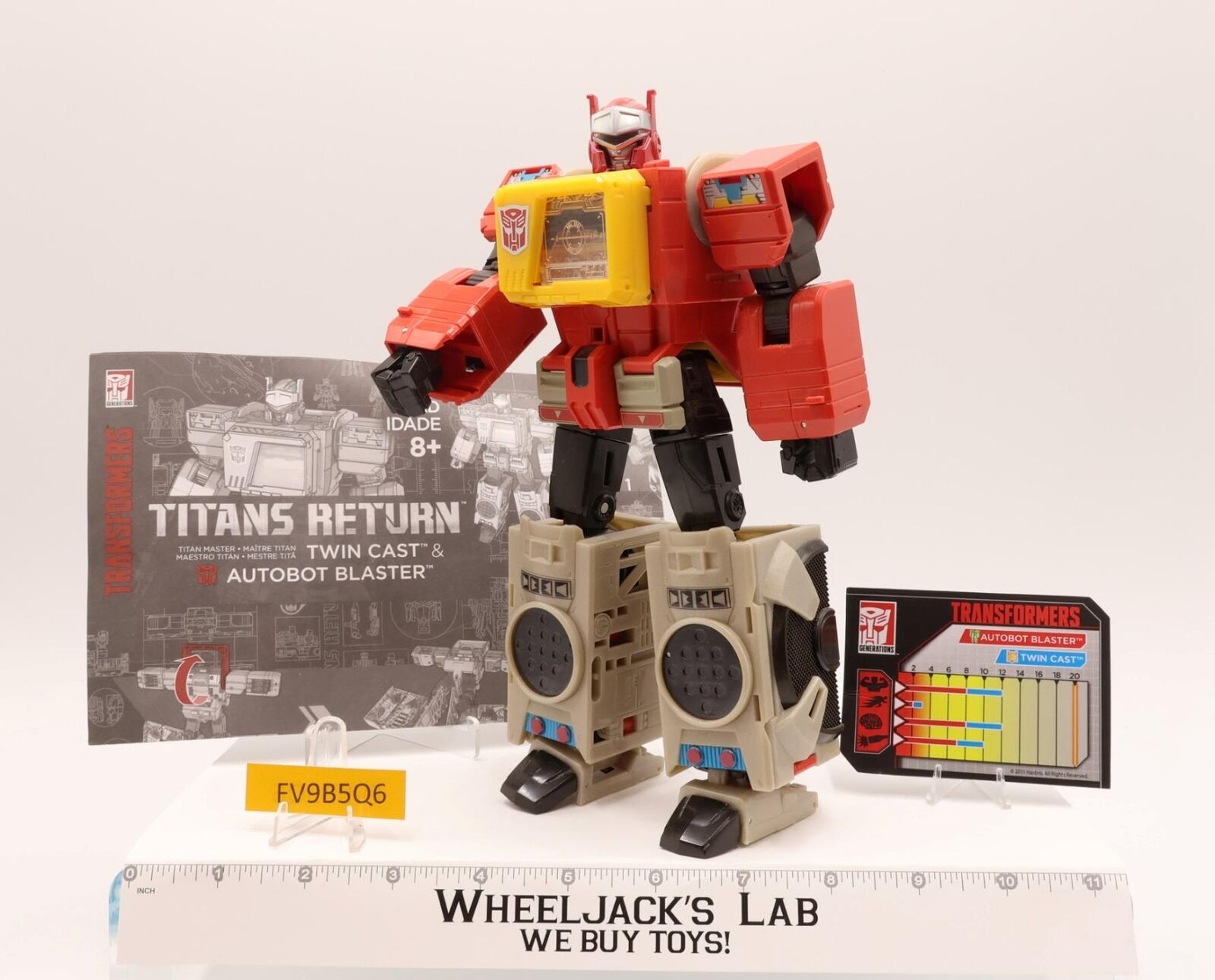 Blaster Leader Class Transformers Titans Return 2015 Hasbro Action ...