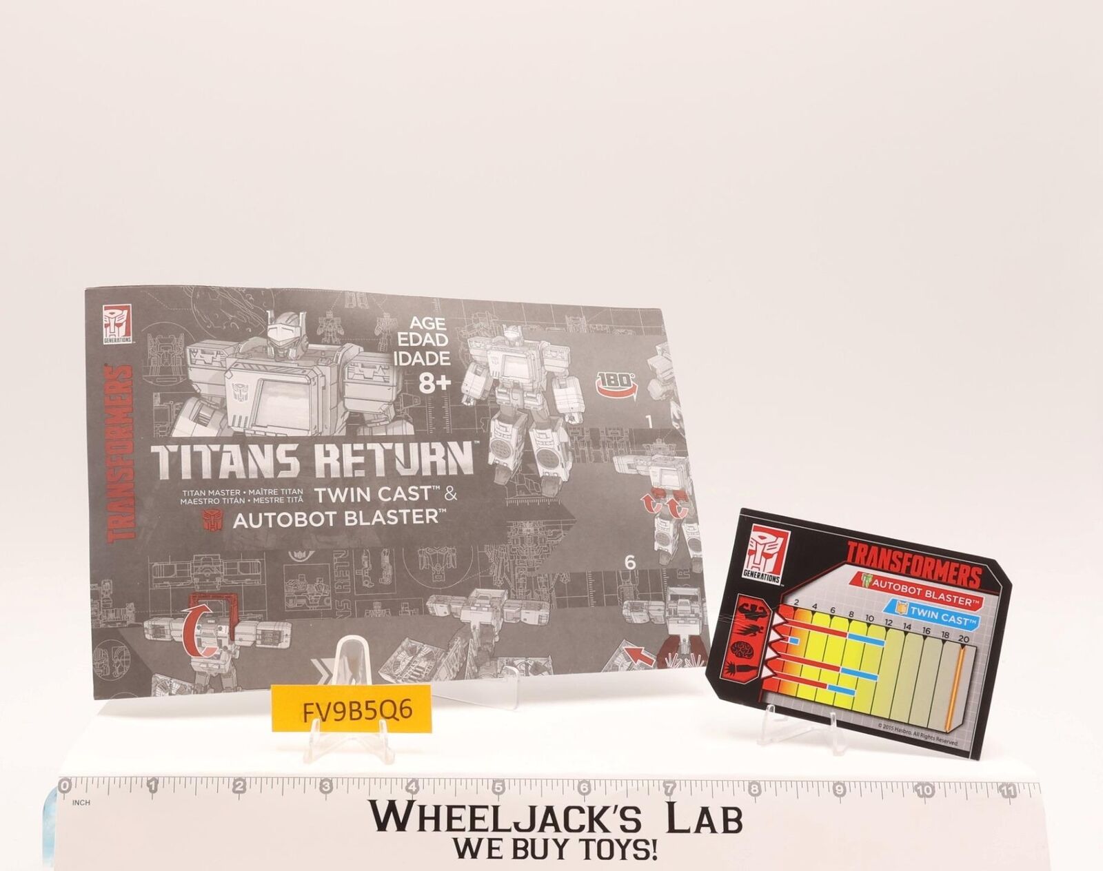 Blaster Leader Class Transformers Titans Return 2015 Hasbro Action ...