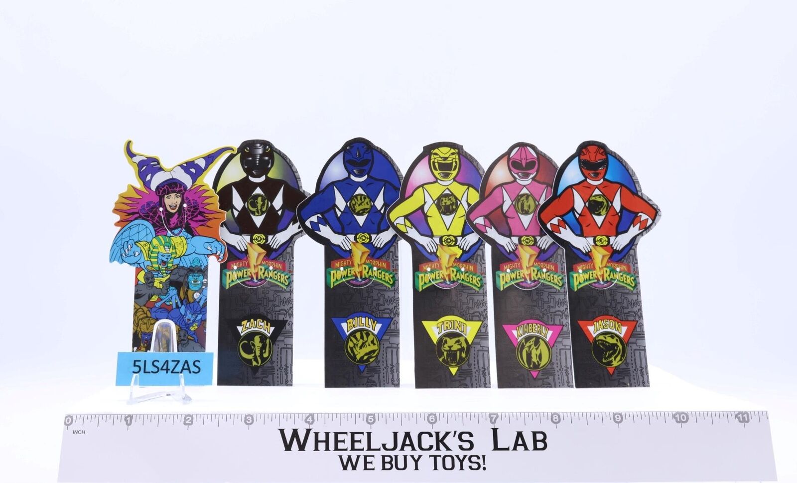 Lot of 6 Bookmarks Mighty Morphin Power Rangers 1994 Book Bites ...