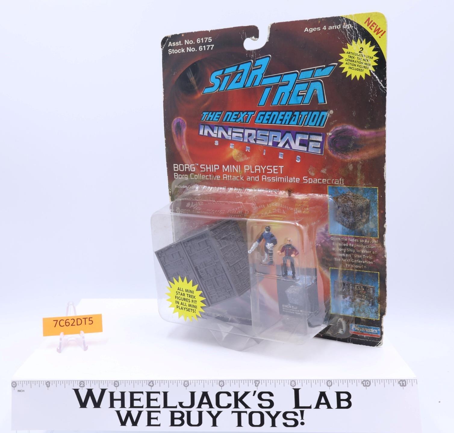 Borg Ship Mini Playset Star Trek Innerspace 1995 Playmates NEW MOSC ...