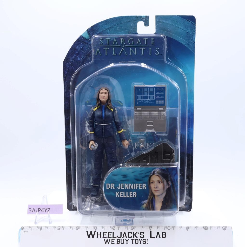 Dr. Jennifer Keller #2 Stargate Atlantis Series 3 MOSC Diamond Select Toys 2008 - Wheeljack's Lab