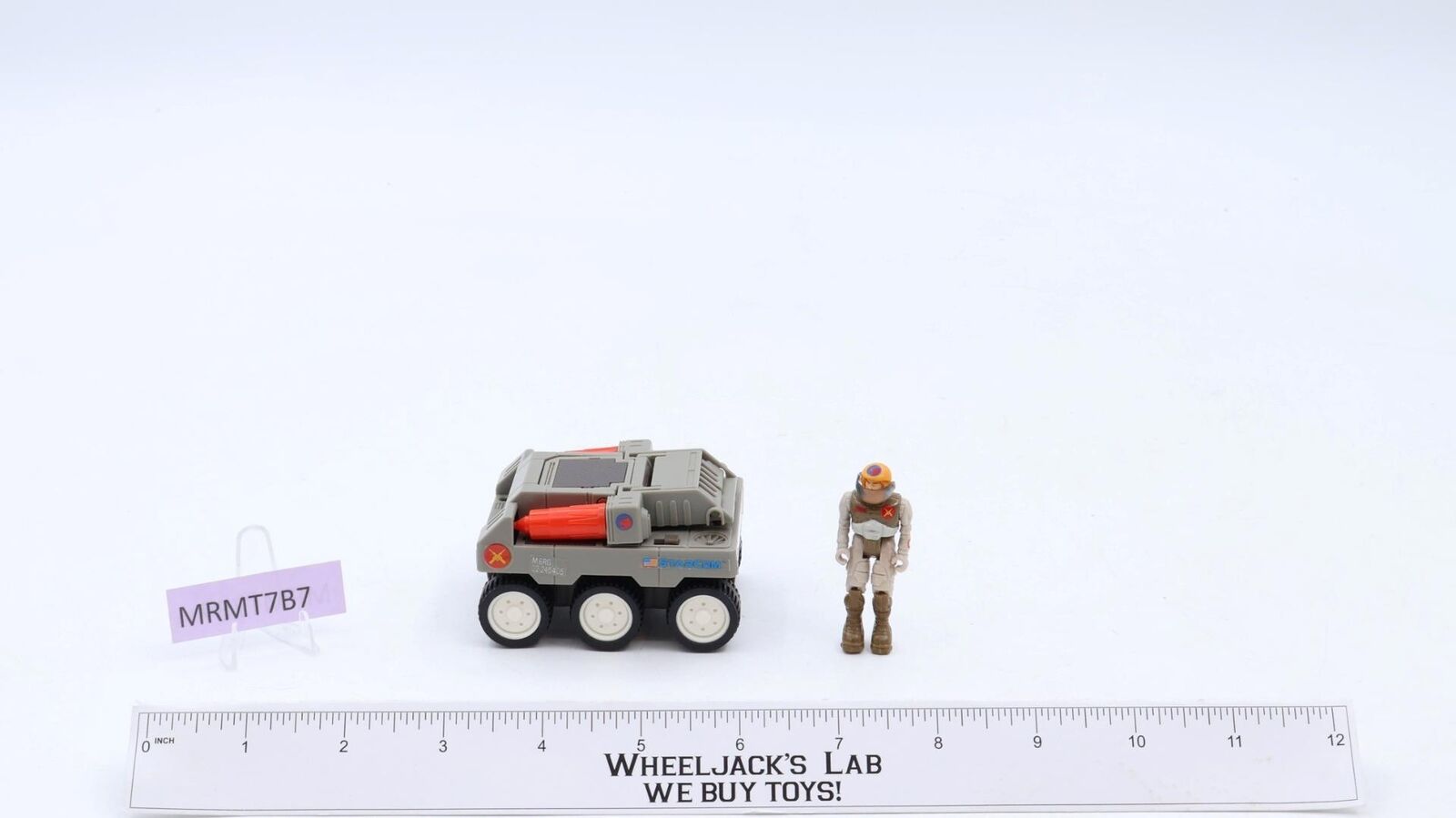 M-6 Railgunner W/ Rick Ruffing 100% Complete Starcom 1986 Coleco ...