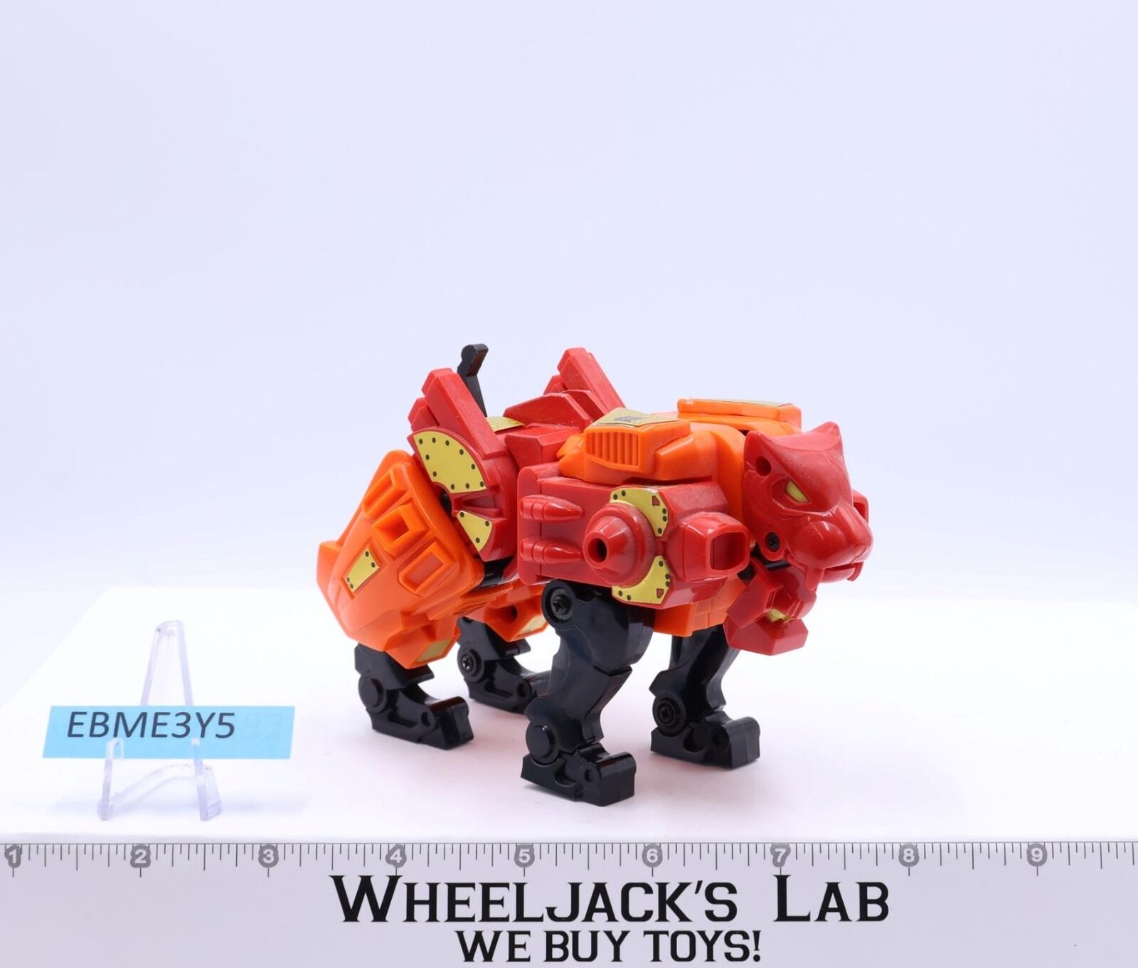 Rampage Tiger Predaking METAL 1986 G1 Transformers Hasbro Action Figure ...