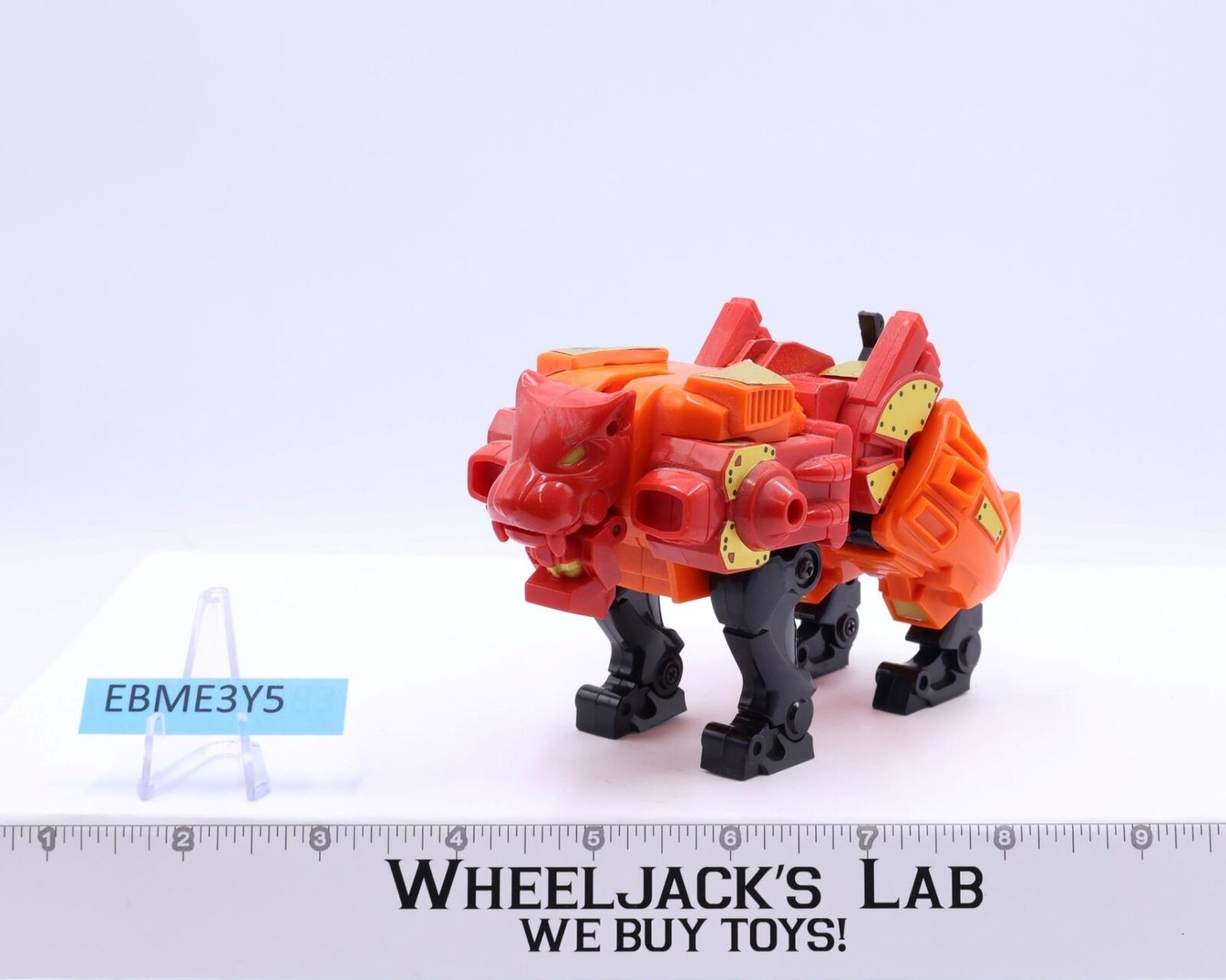 Rampage Tiger Predaking METAL 1986 G1 Transformers Hasbro Action Figure ...