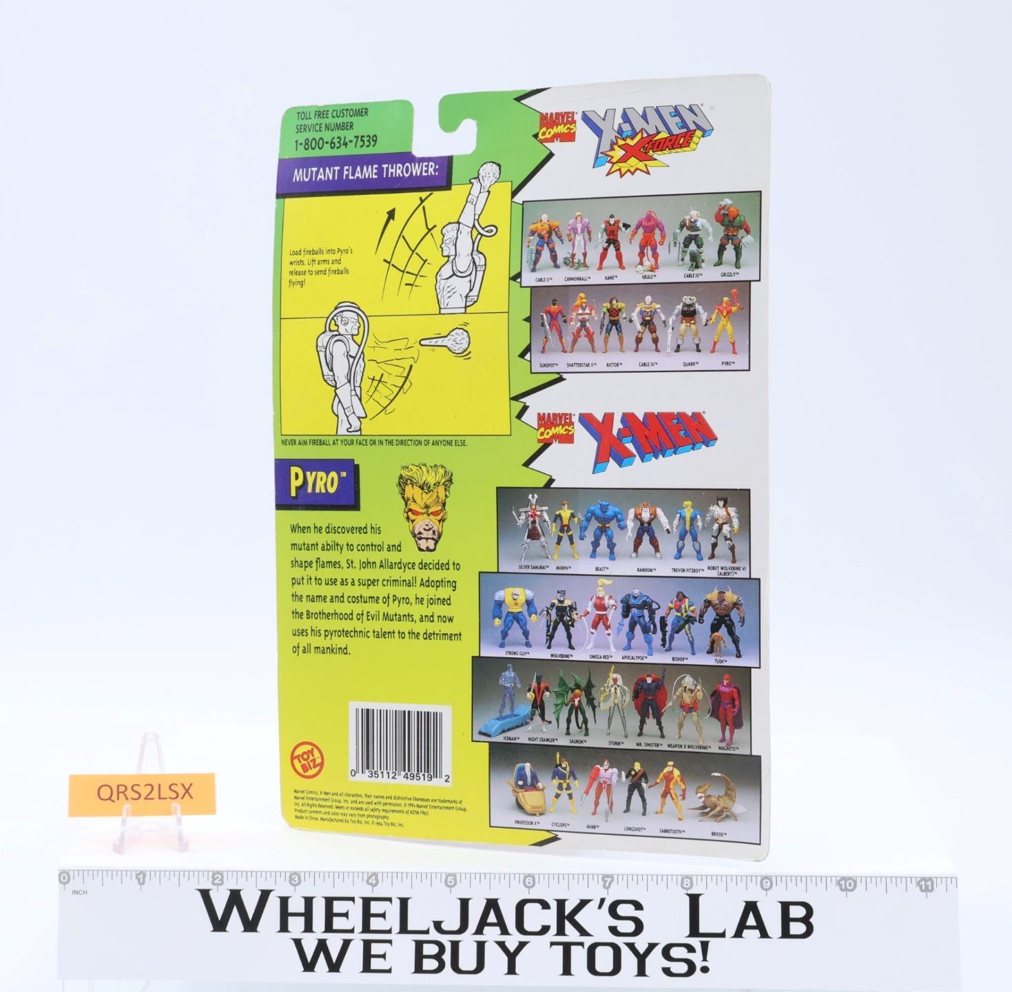 Pyro W/Mutant Flame Thrower The Uncanny X-Men X-Force 1994 TRADING CARD ...