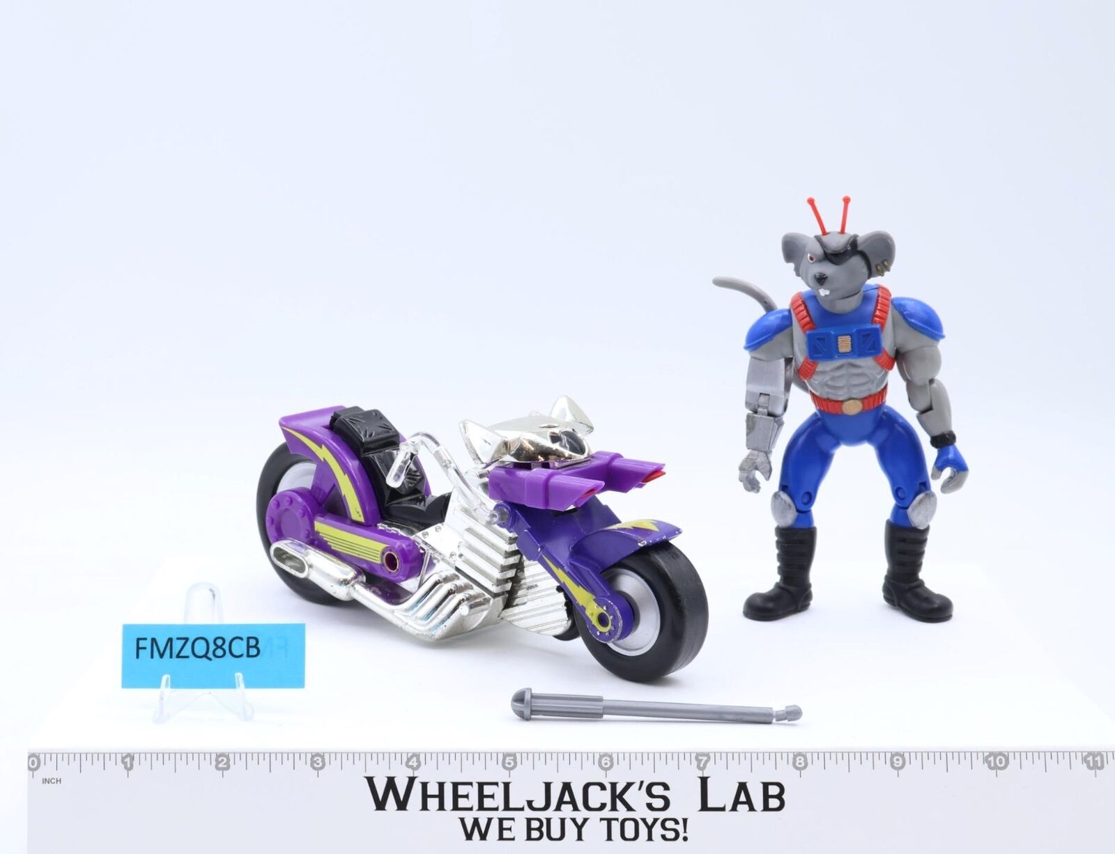 Modo's Mondo Chopper W/ Modo Biker Mice from Mars 1993 Galoob Action ...