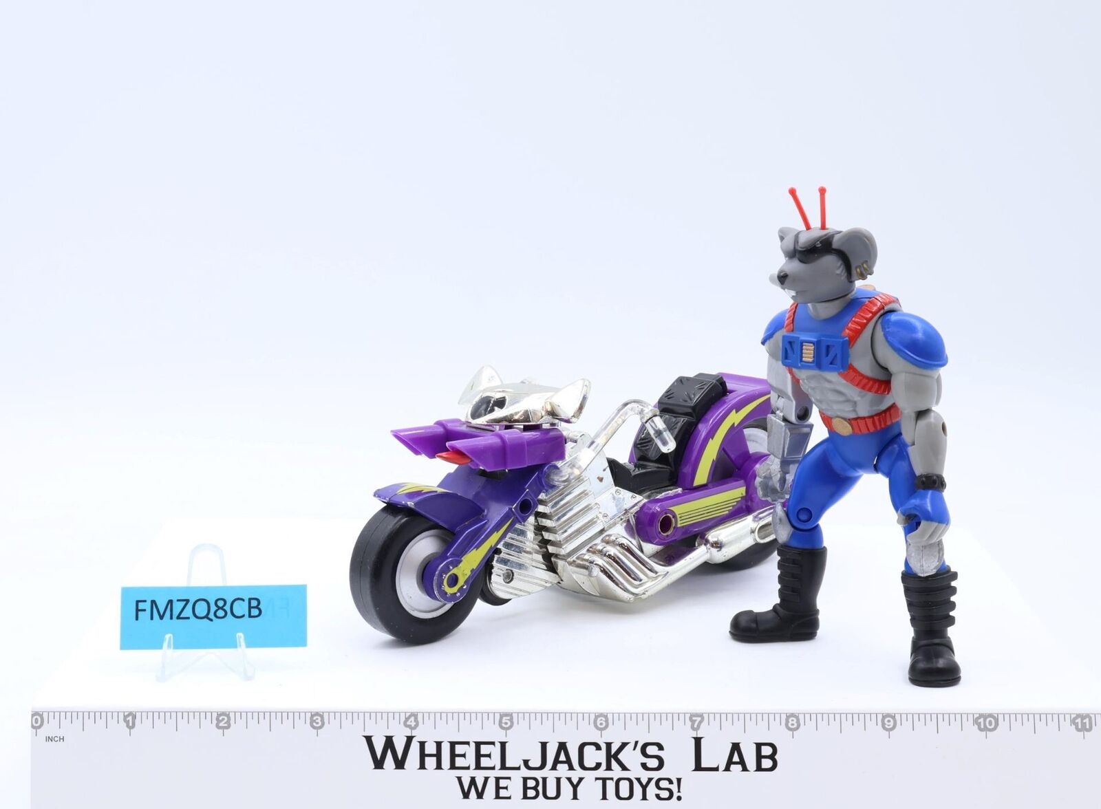 Modo's Mondo Chopper W/ Modo Biker Mice from Mars 1993 Galoob Action ...